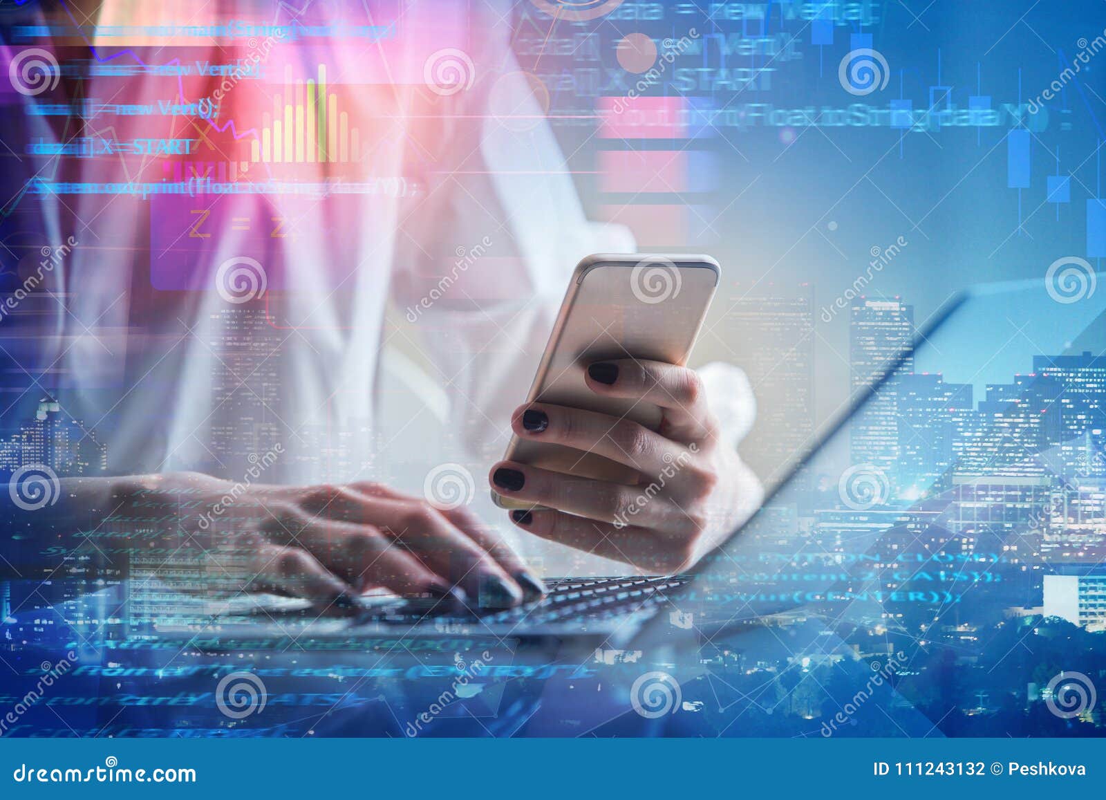 Programming, Computing and Device Concept Stock Photo - Image of ...
