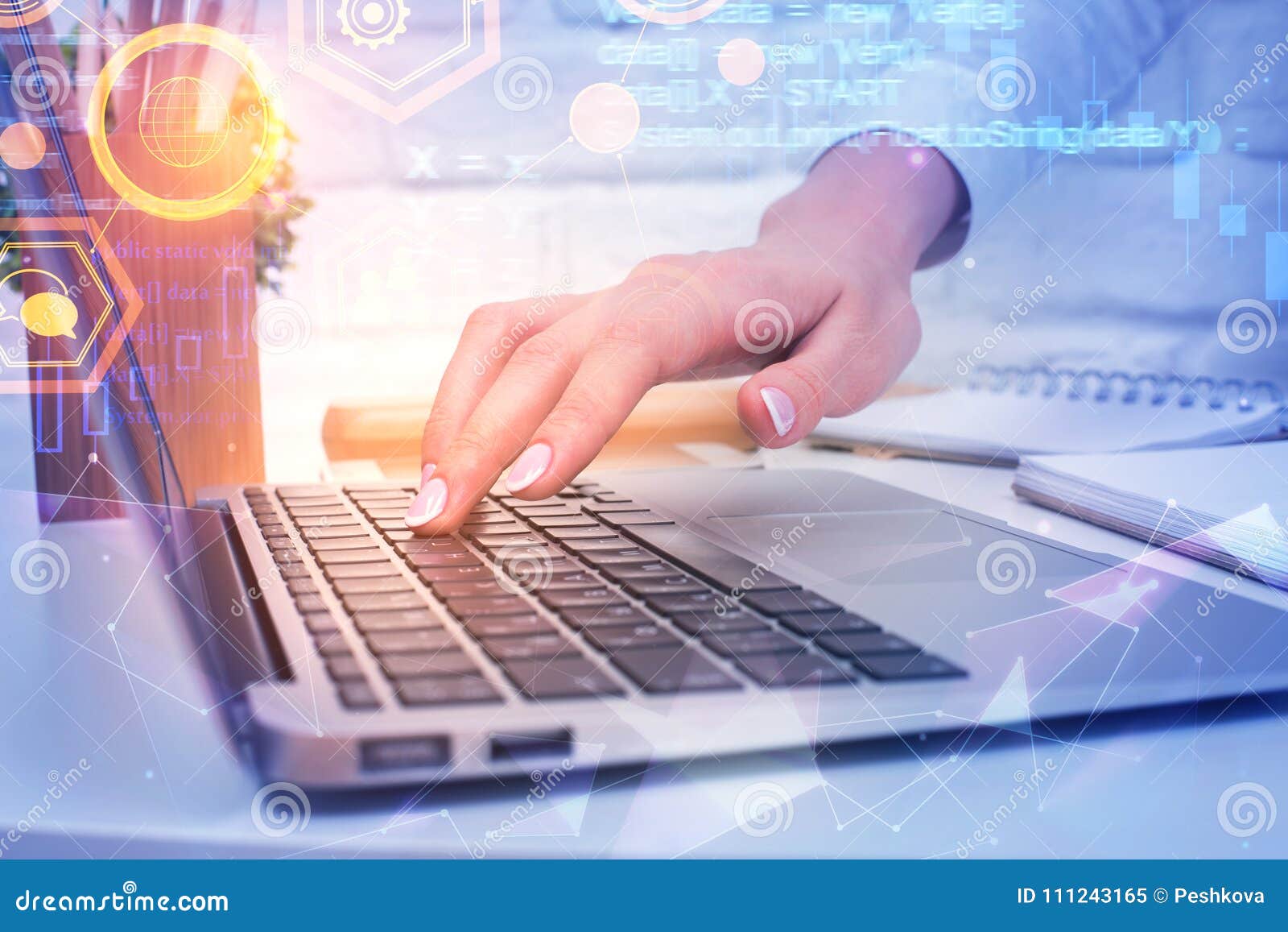 Programming, Computing and Web Concept Stock Image - Image of filter ...