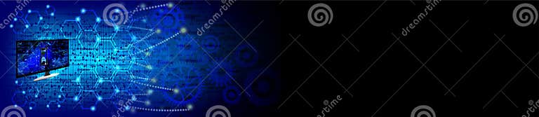 Programming Concept. Computer Software Script Binary Coding Snippet on Data Science Diagram and ...