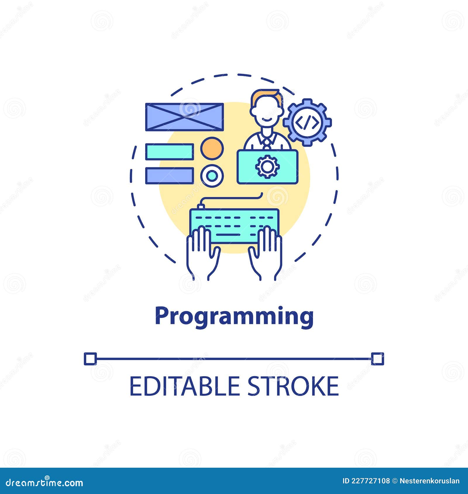 Interactive Prototypes Isolated Cartoon Vector Illustrations ...