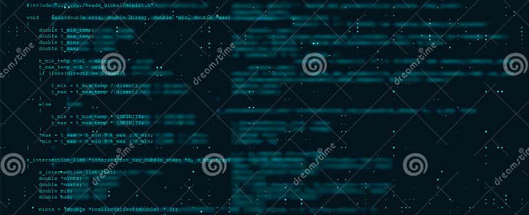 Programming Console with Dark Background. Coding Vector Illustration Stock Vector - Illustration ...