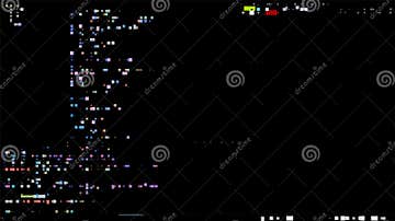 Programming Console with Dark Background. Coding Vector Illustration ...