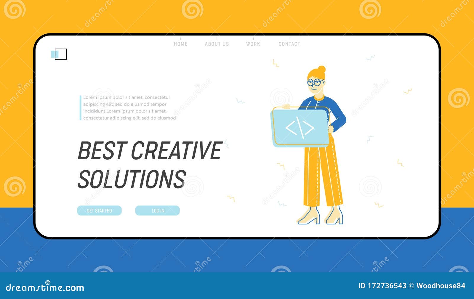 Programming Css Html Front End Coding Website Landing Page Tech Application Software 1446