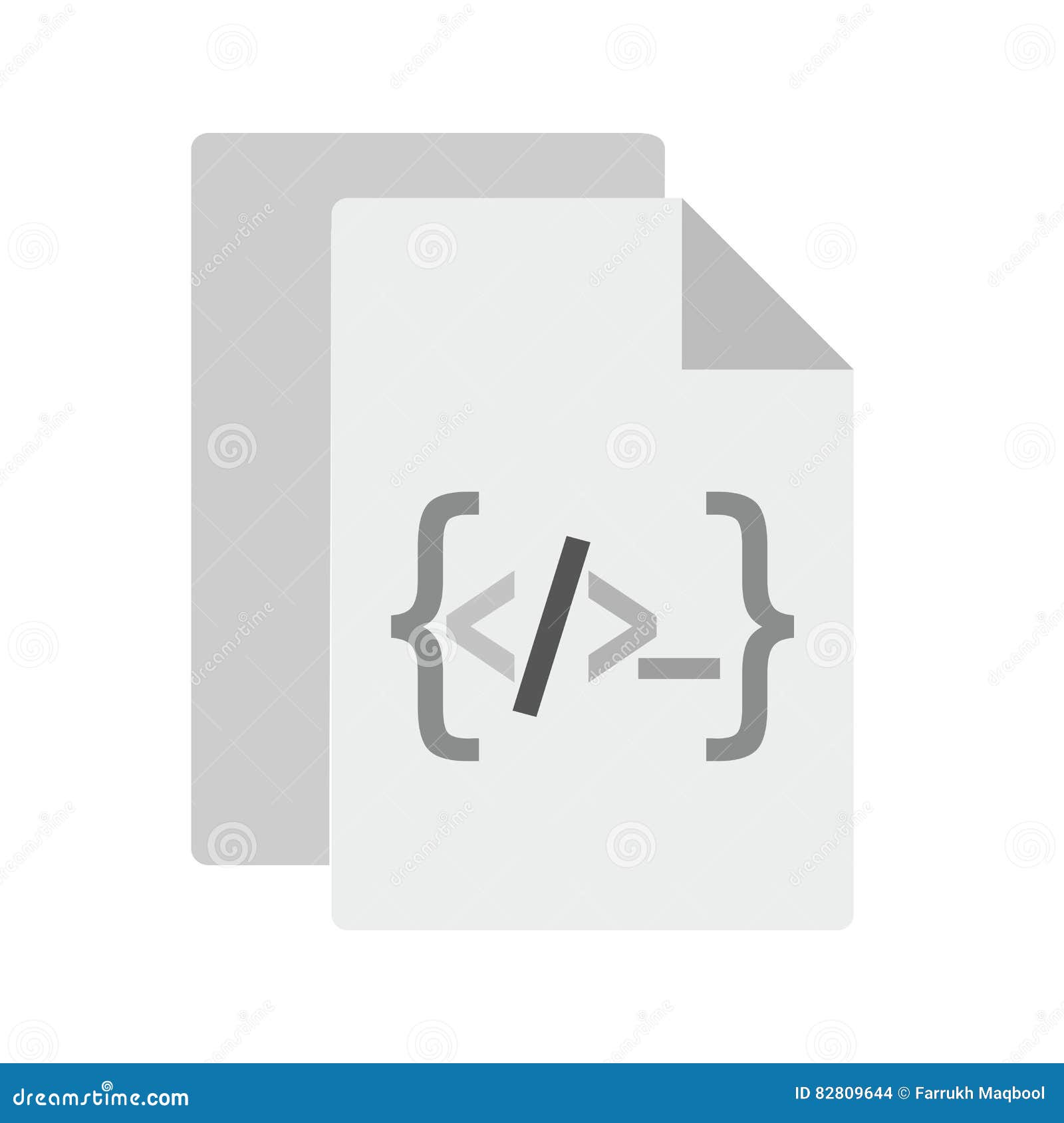 Programming Documentation stock illustration. Illustration of coding ...