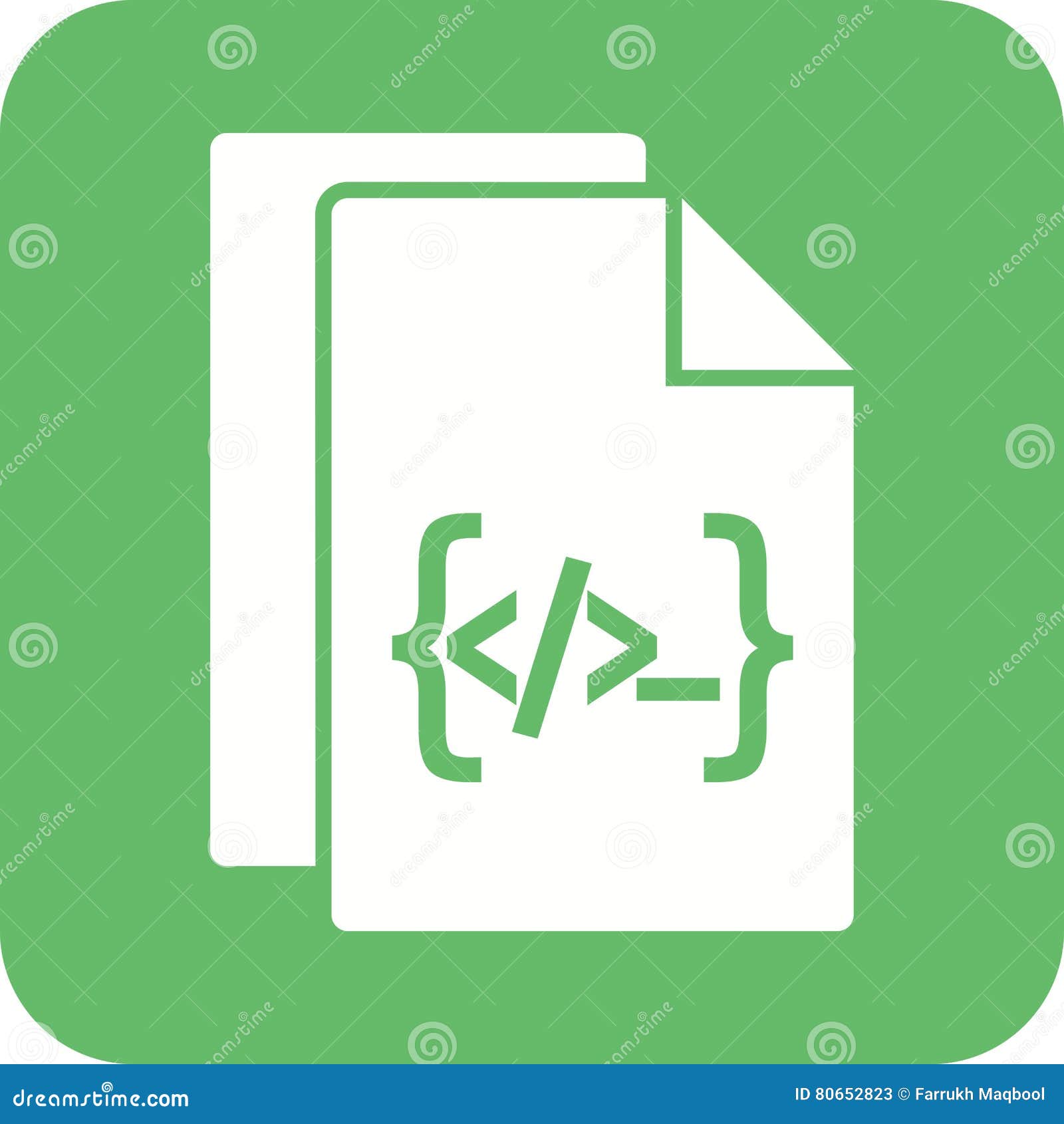 Programming Documentation stock vector. Illustration of vector - 80652823