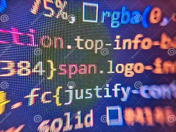Programming Javascript on Laptop Computer Screen Program Code - Angle ...