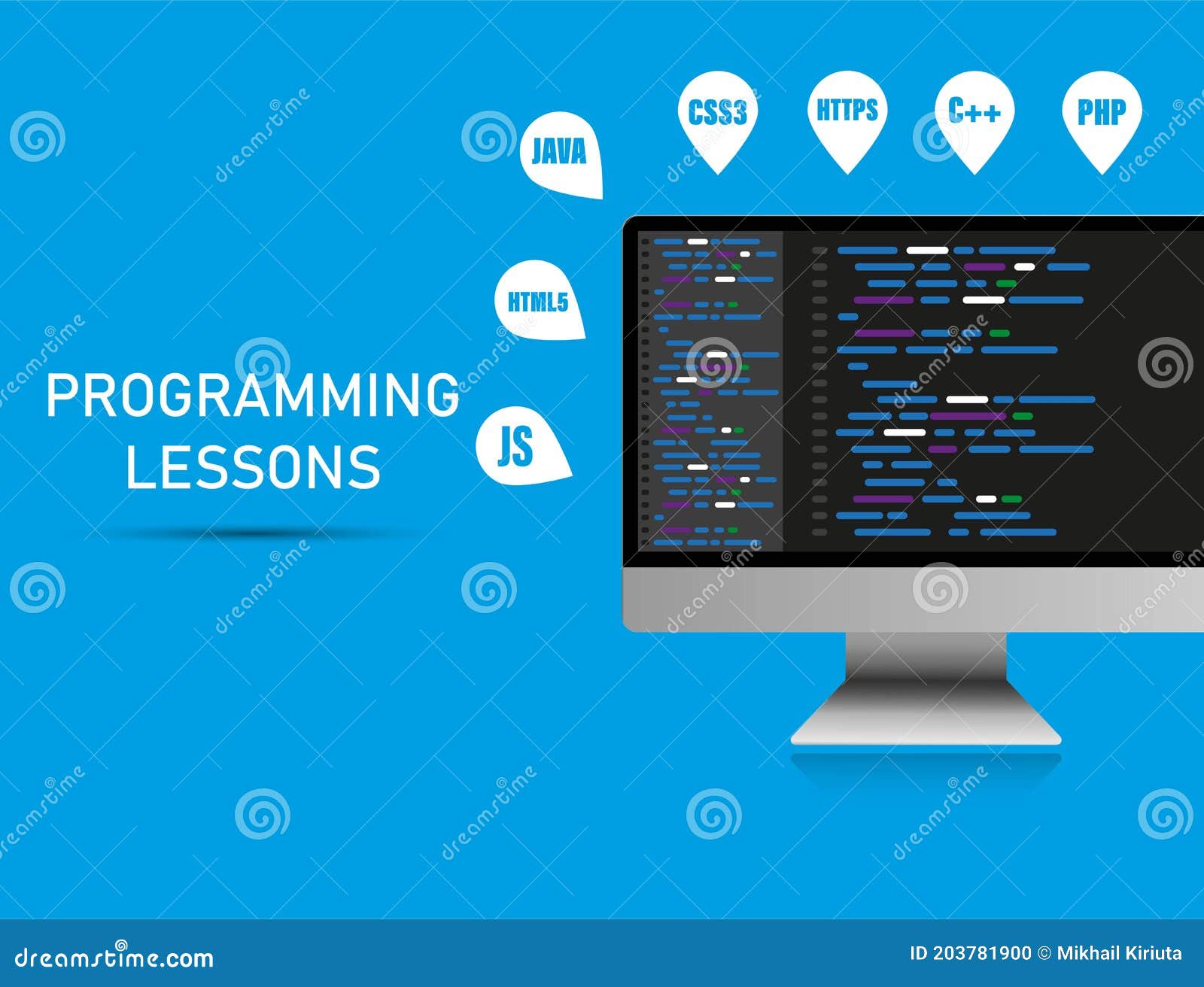 Programming Lessons. Software Coding Vector Concept. Java Code Digital ... Programming Lessons. Software Coding Vector Concept. Java Code Digital ...