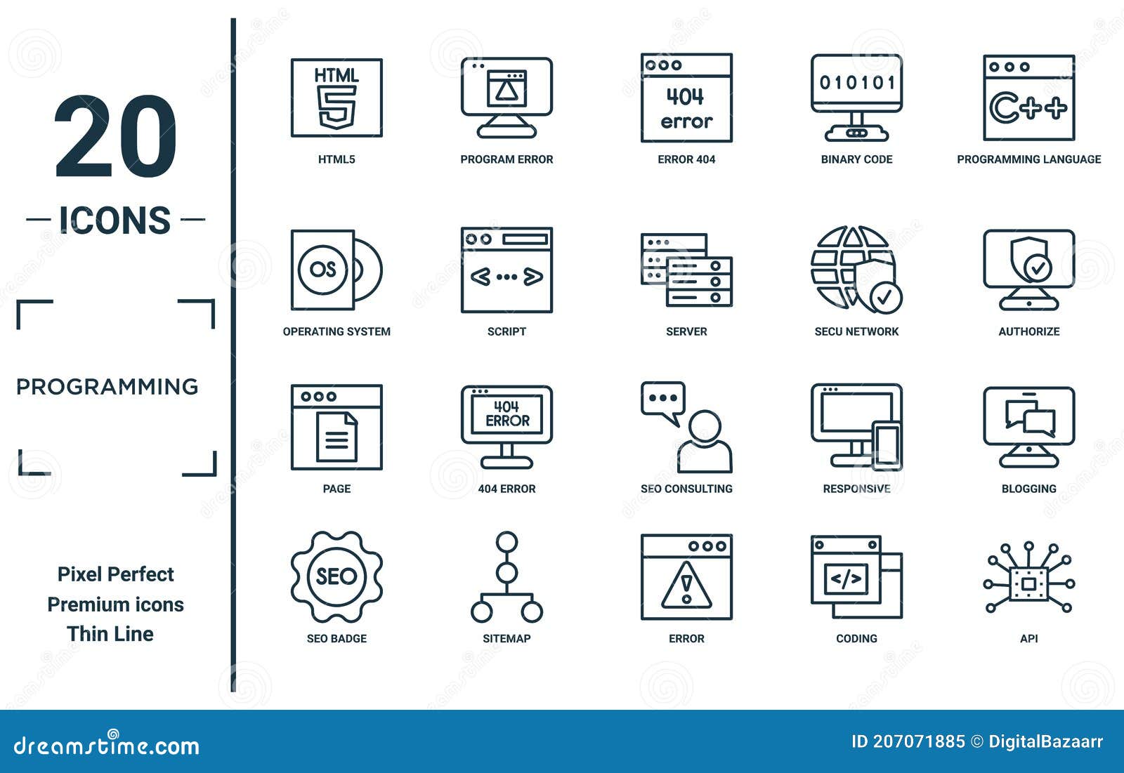Operating Server Wires And Connectors. Cloud Technologies, ISP, IT ...