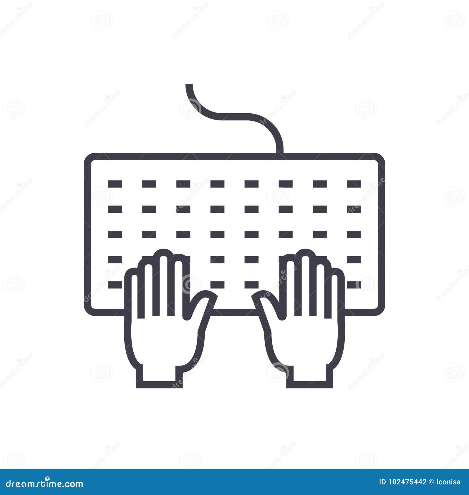 Programming Linear Icon, Sign, Symbol, Vector on Isolated Background ... Programming Linear Icon, Sign, Symbol, Vector on Isolated Background ...