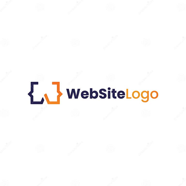 Programming Logo, Coding Vector Design, Website Web Logotype Template ...