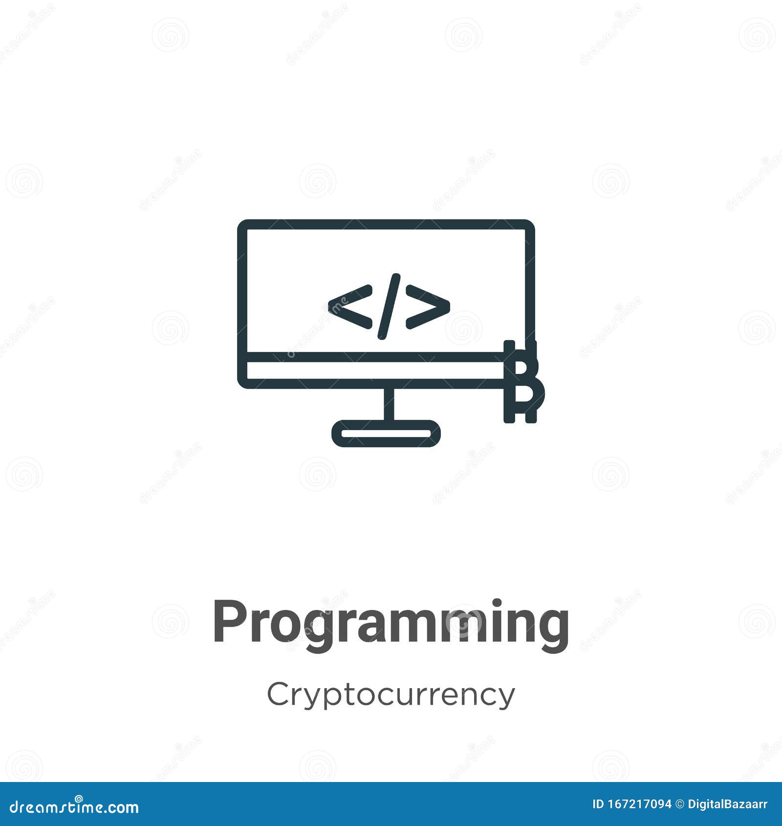 Programming Outline Vector Icon. Thin Line Black Programming Icon, Flat ... Programming Outline Vector Icon. Thin Line Black Programming Icon, Flat ...