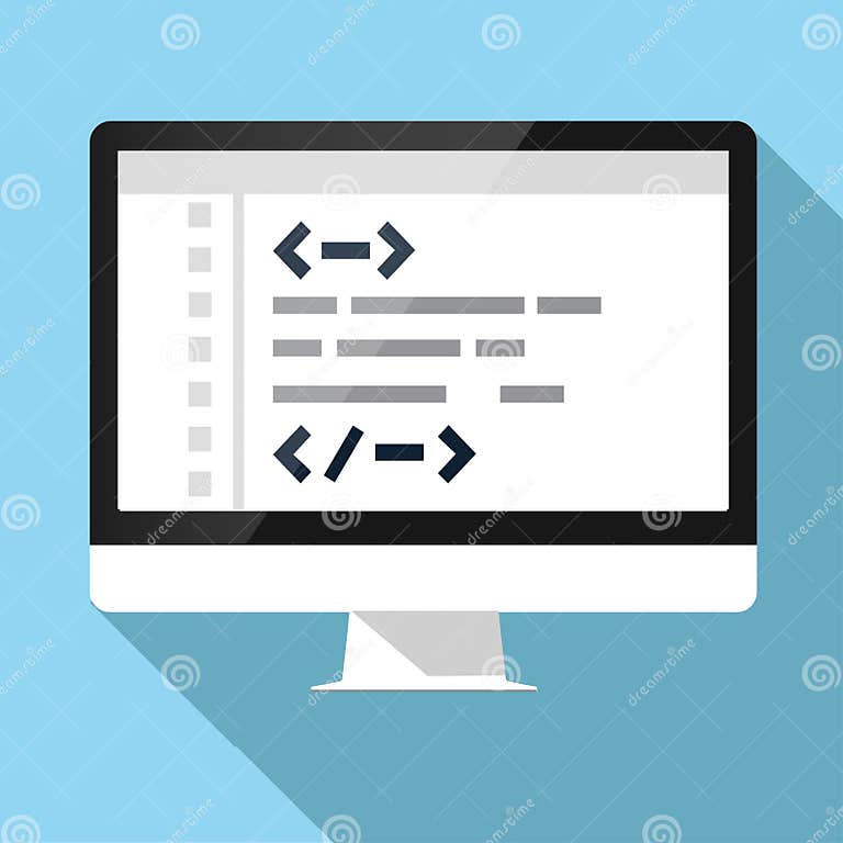 Programming stock vector. Illustration of language, data - 125164994