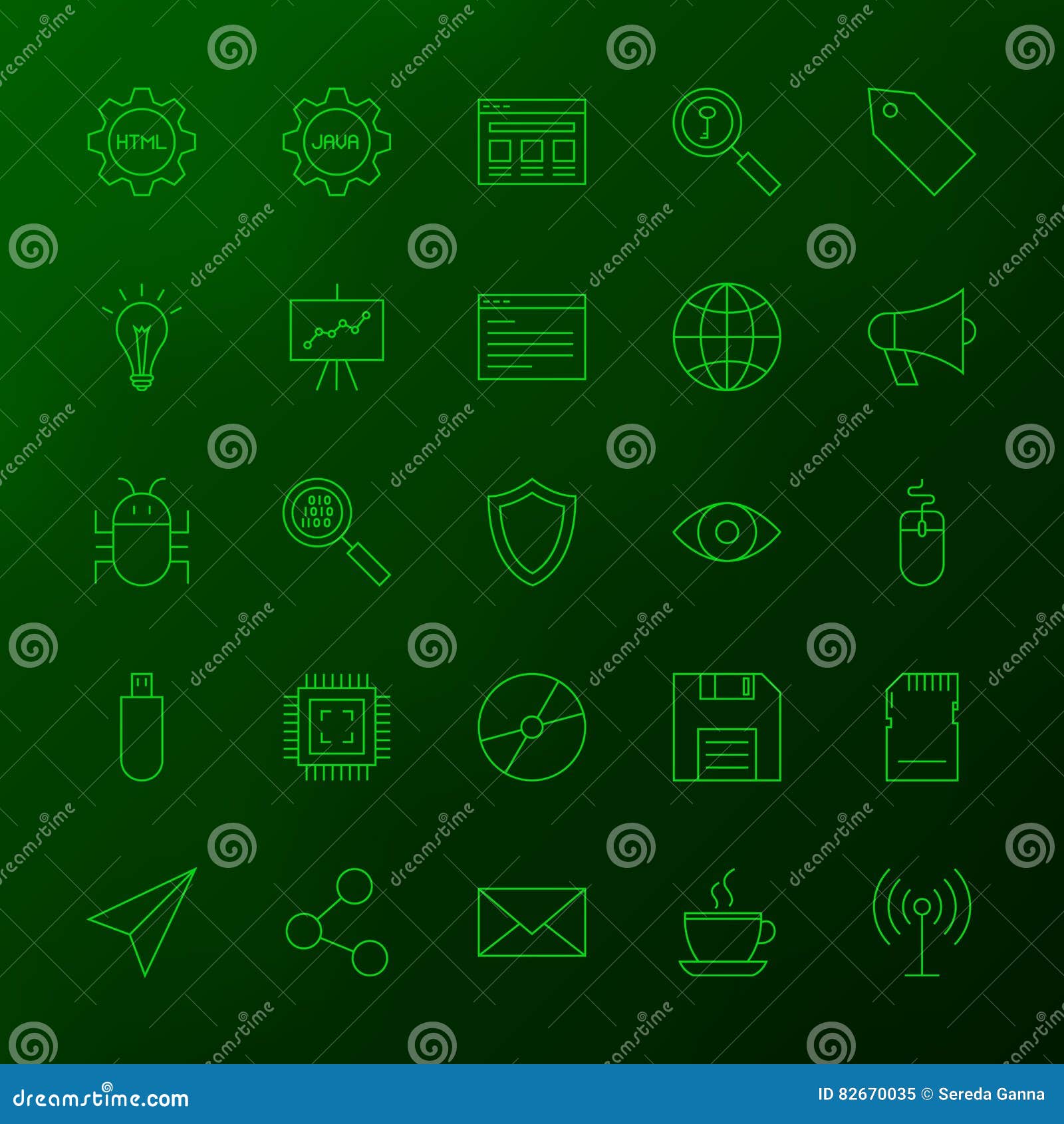 Programming Skills Code Learning Or Coding Learn Flat Design Concept Program Source