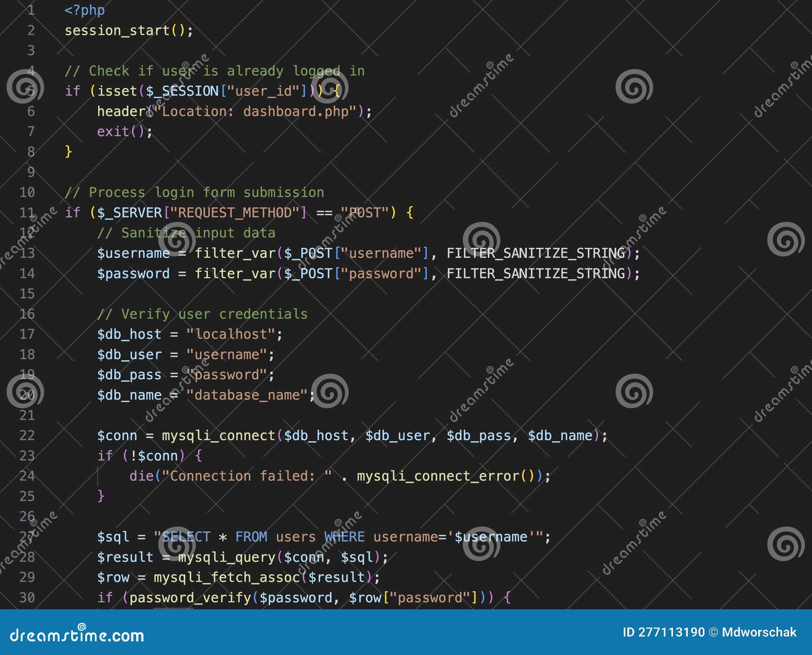 Software Source Coding Programmer Using Finger Typing On Keyboard With Overlay Text Stock