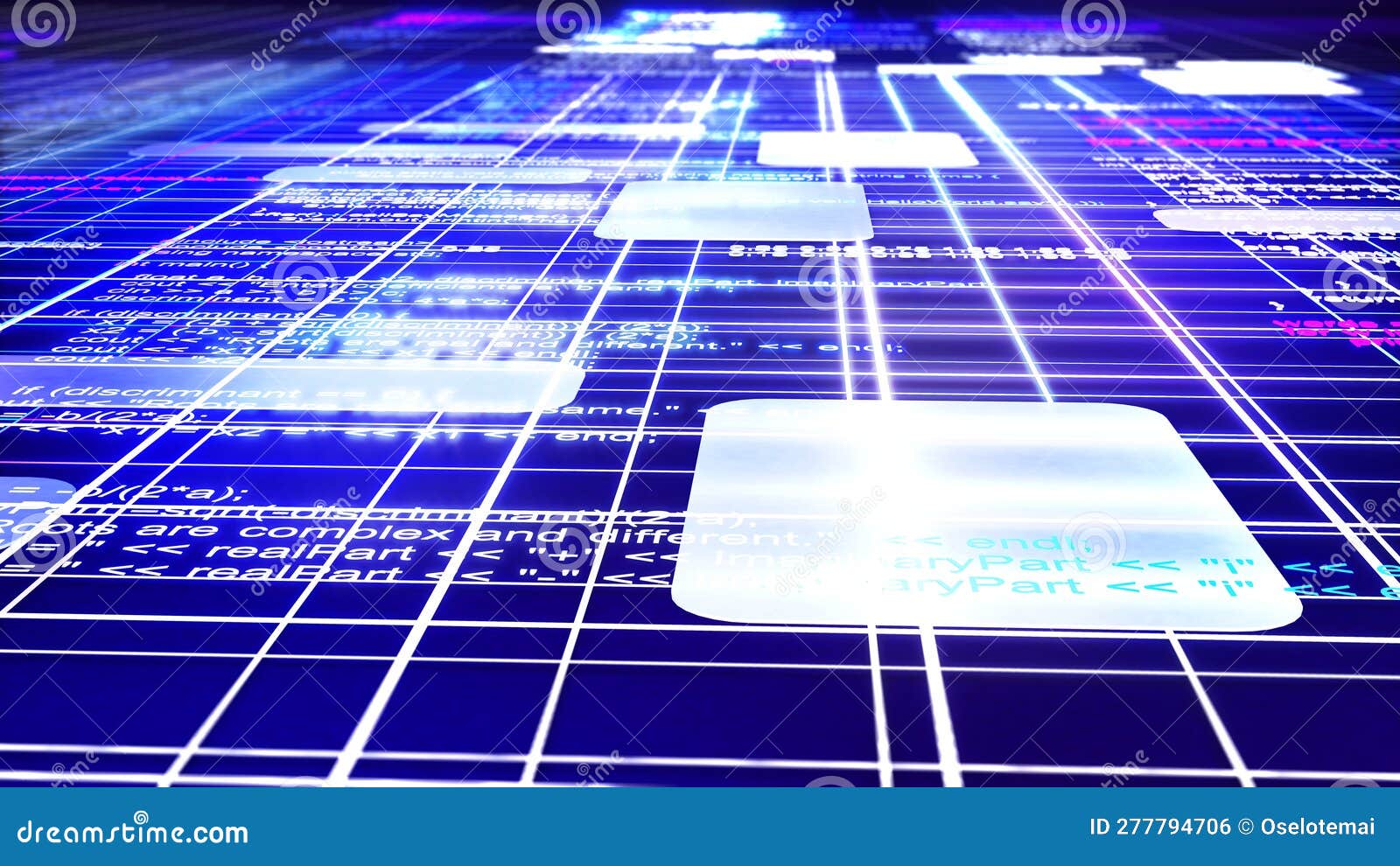 Programming for a System Using a Programming Language Stock ...