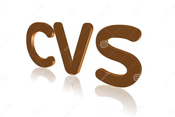 Programming Term - CVS - Concurrent Versions System - 3D Image Stock ...