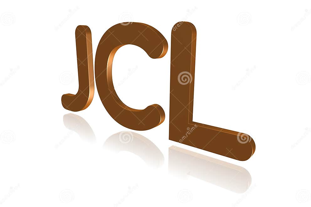 Programming Term - JCL - Job Control Language - 3D Image Stock ...