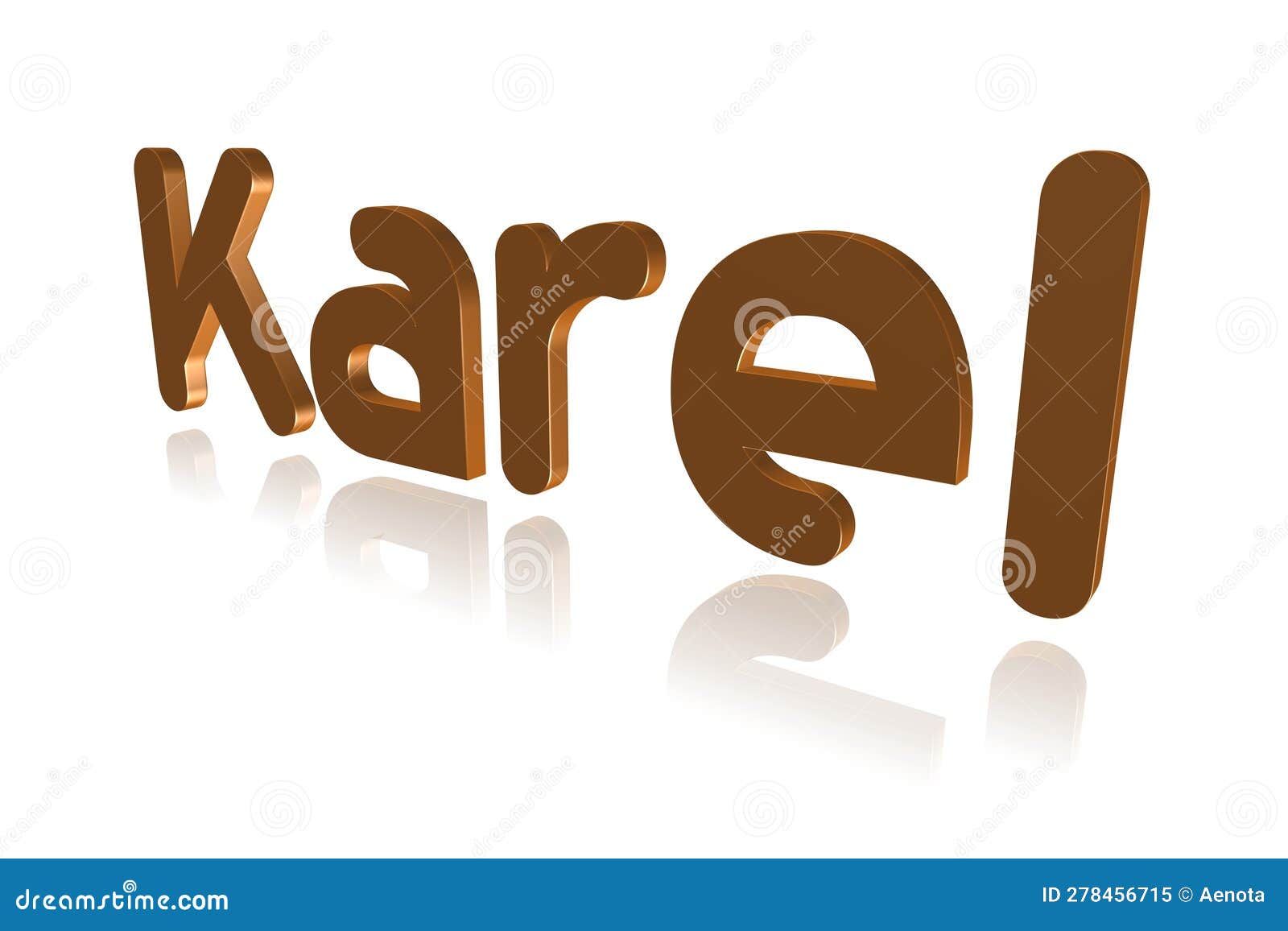 Programming Term Karel Object Oriented Programming Language 3d Image Stock Illustration