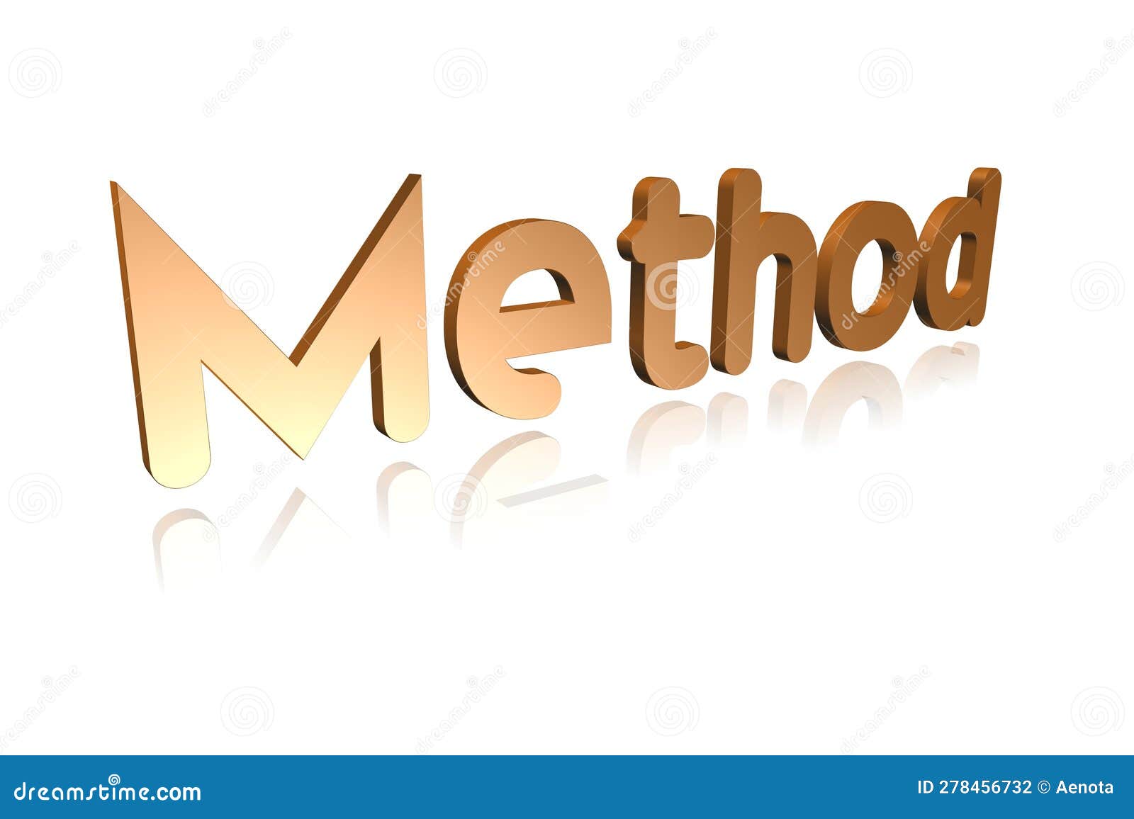 Programming Term - Method - Lookup Table - 3D Image Stock Illustration ...