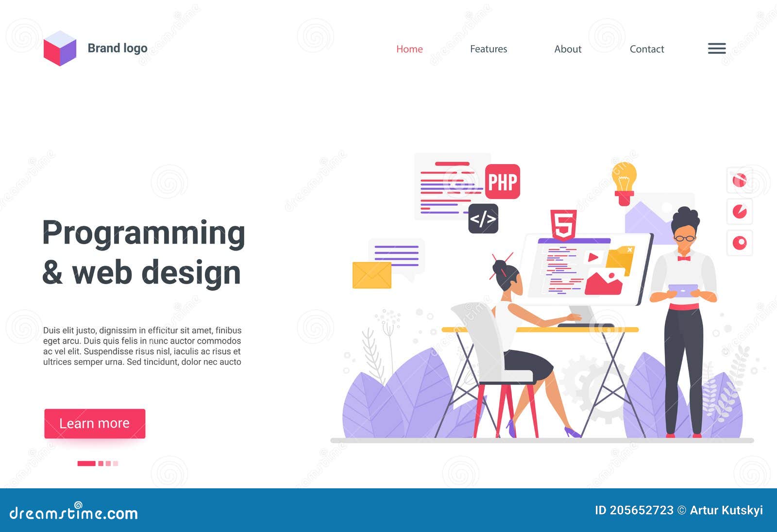 Web Developers And Coder Build Projects Programming Seo Web Coding Characters Young