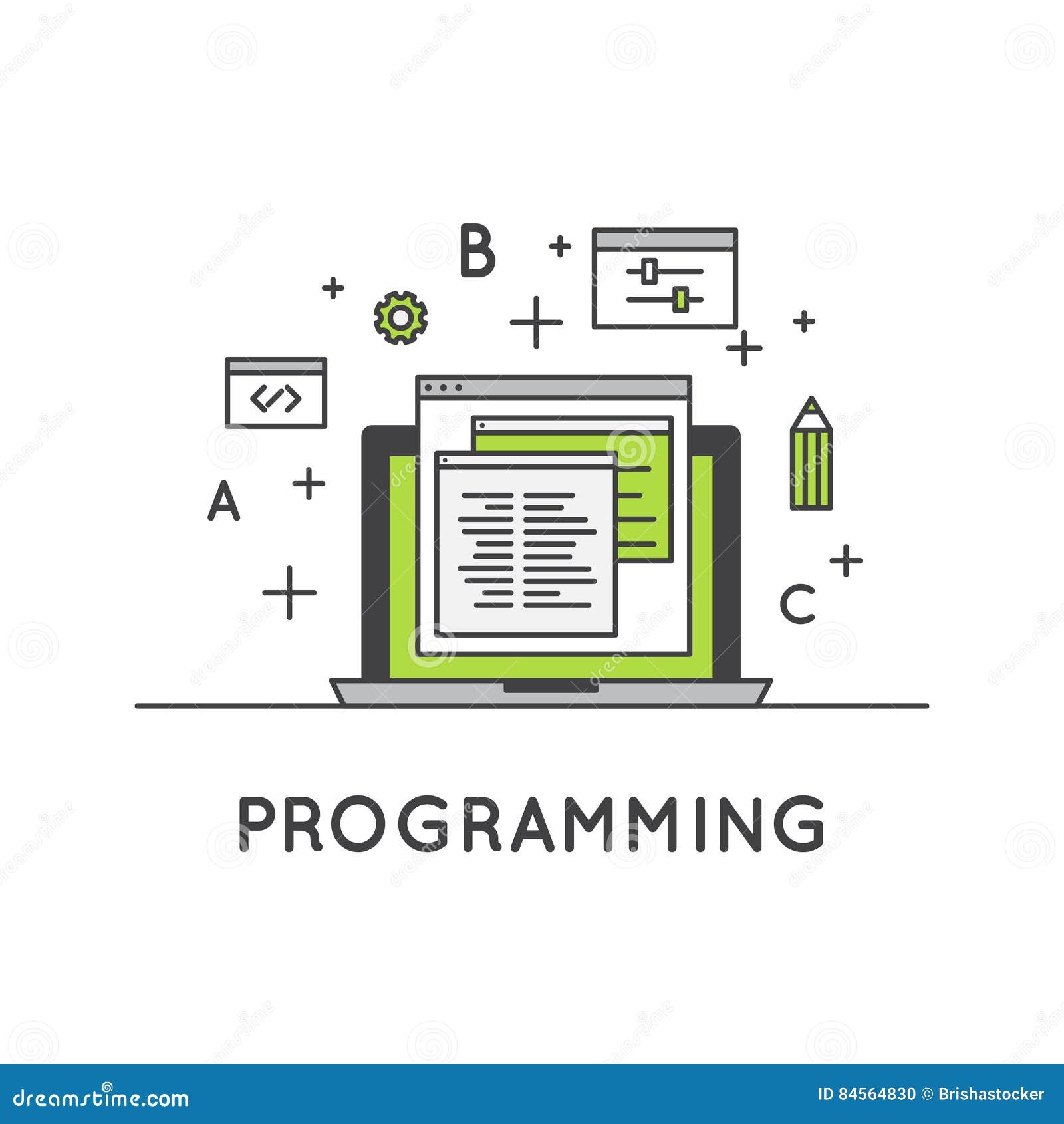Process Optimization Line Icons Collection. Streamlining, Efficiency ...