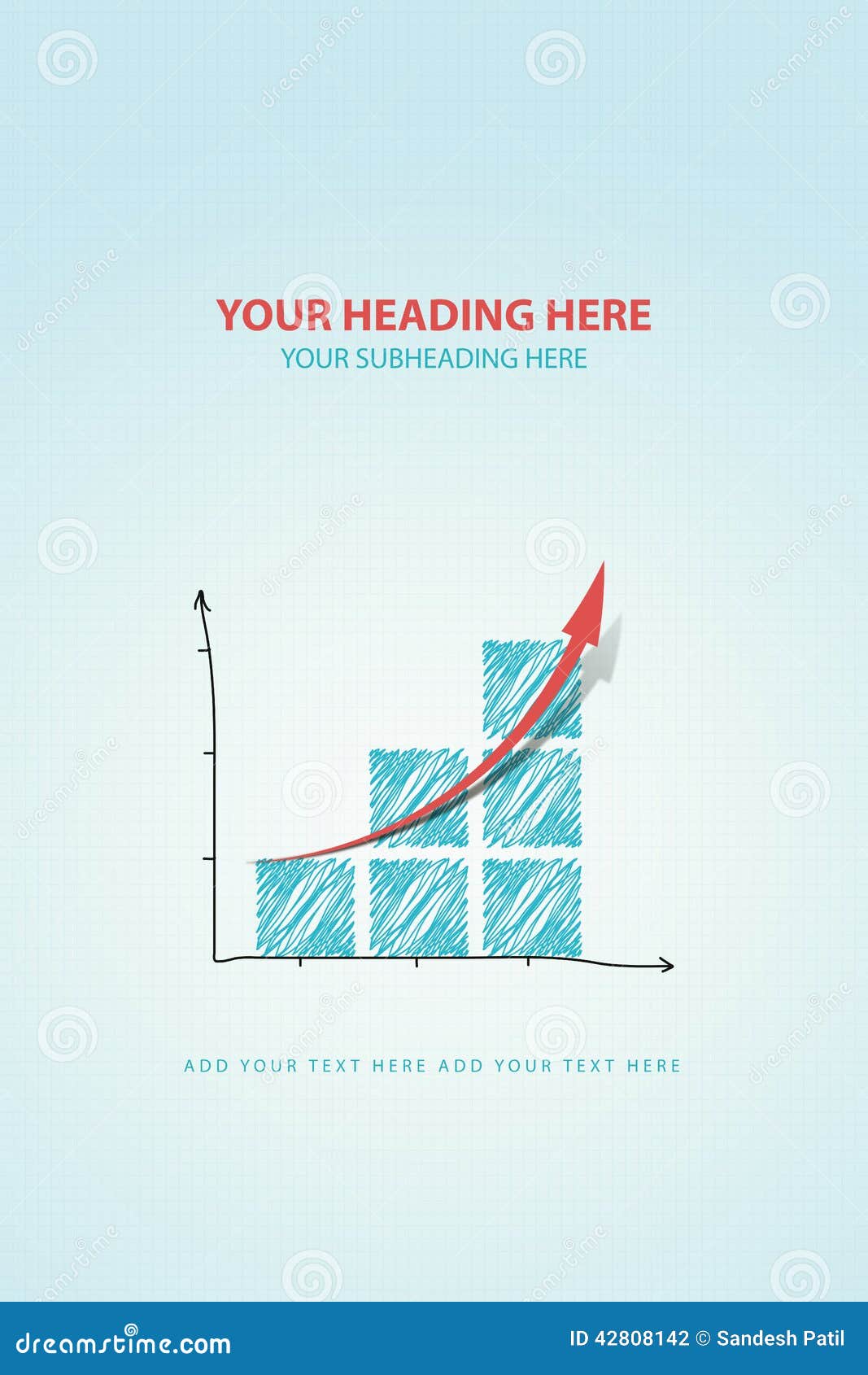 Progreso del gráfico ilustración del vector. Ilustración de progreso ...