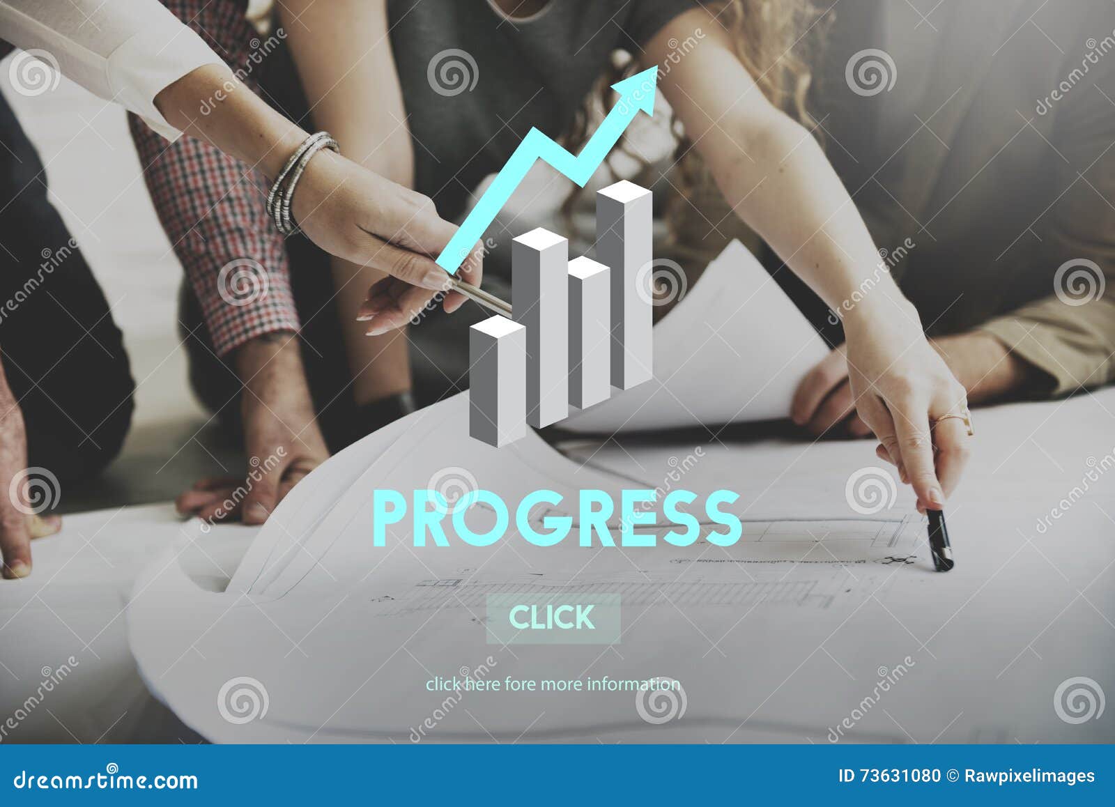 Progress Advance Growth Improvement Better Concept Stock Photo - Image ...