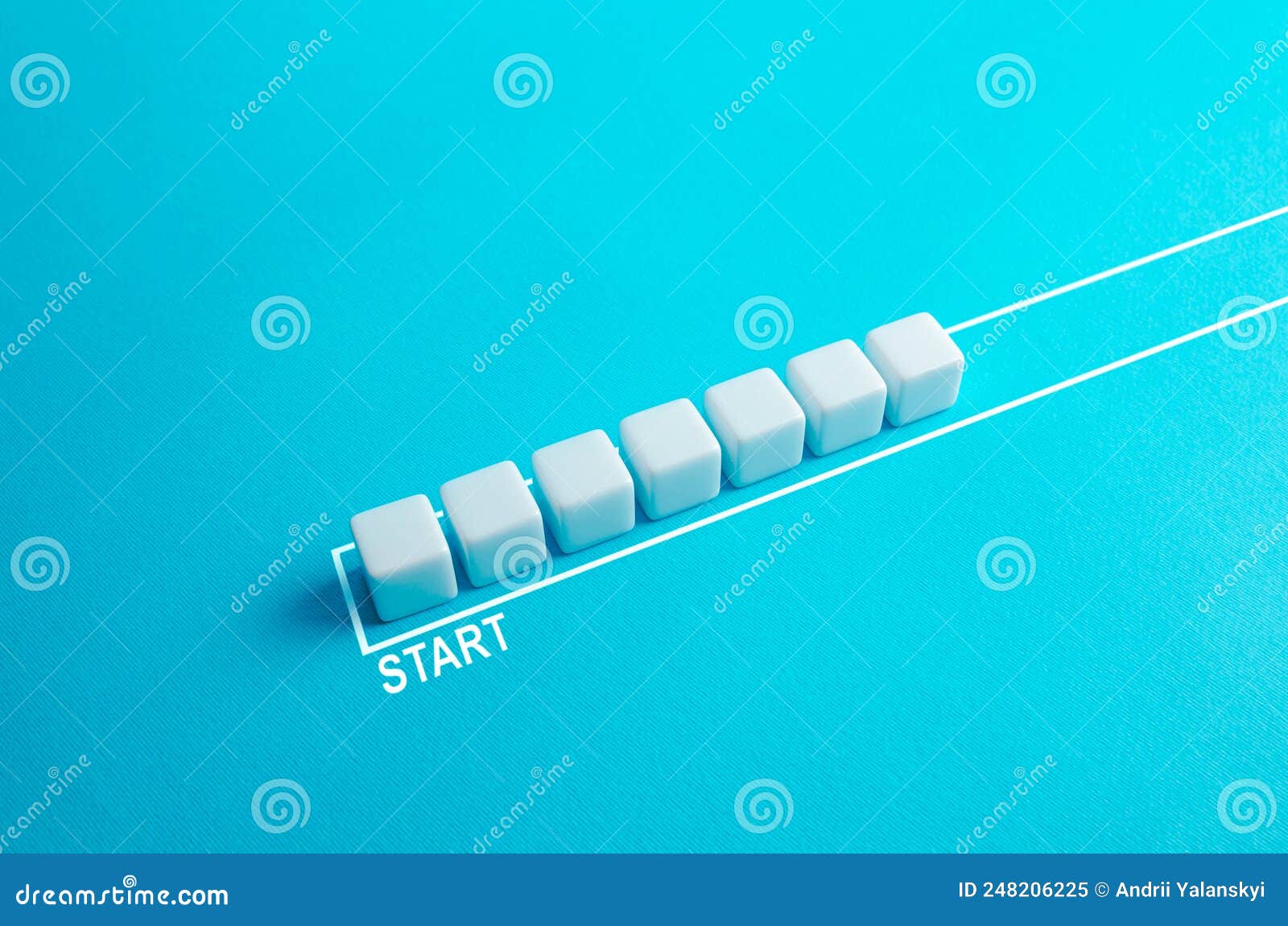 The Progress Bar Fills Up. Starting a New Business. Project Launch ...