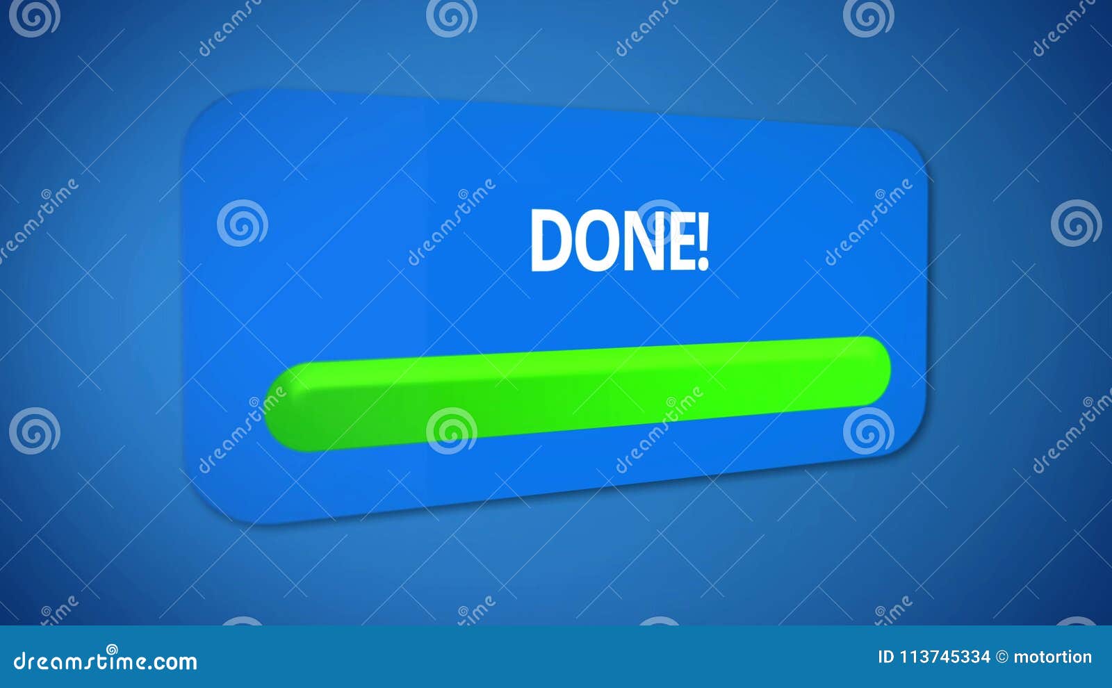 Progress Bar is Full, Notification about Successfully Finished Download ...