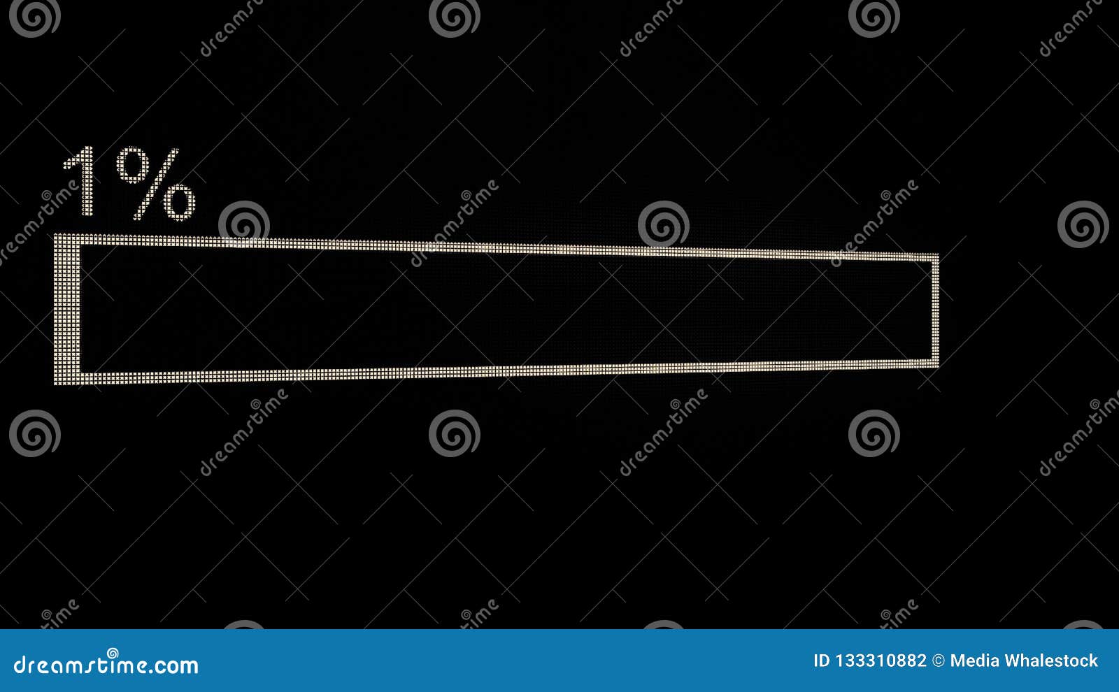 Progress Bar. Illustration Of Uploading, Downloading, Transferring ...