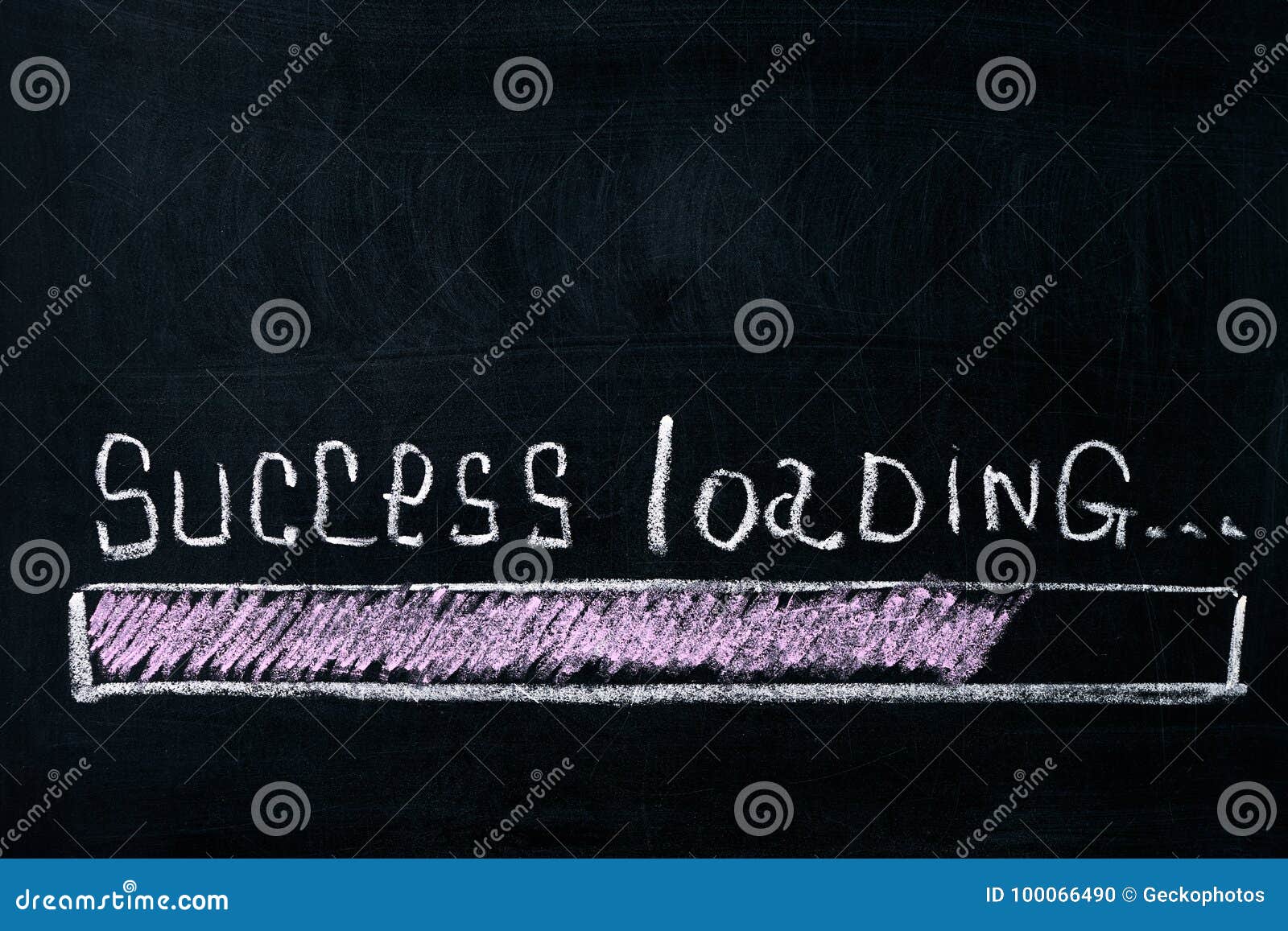 Progress Bar Loading Success, for Business and Career. Stock Photo ...