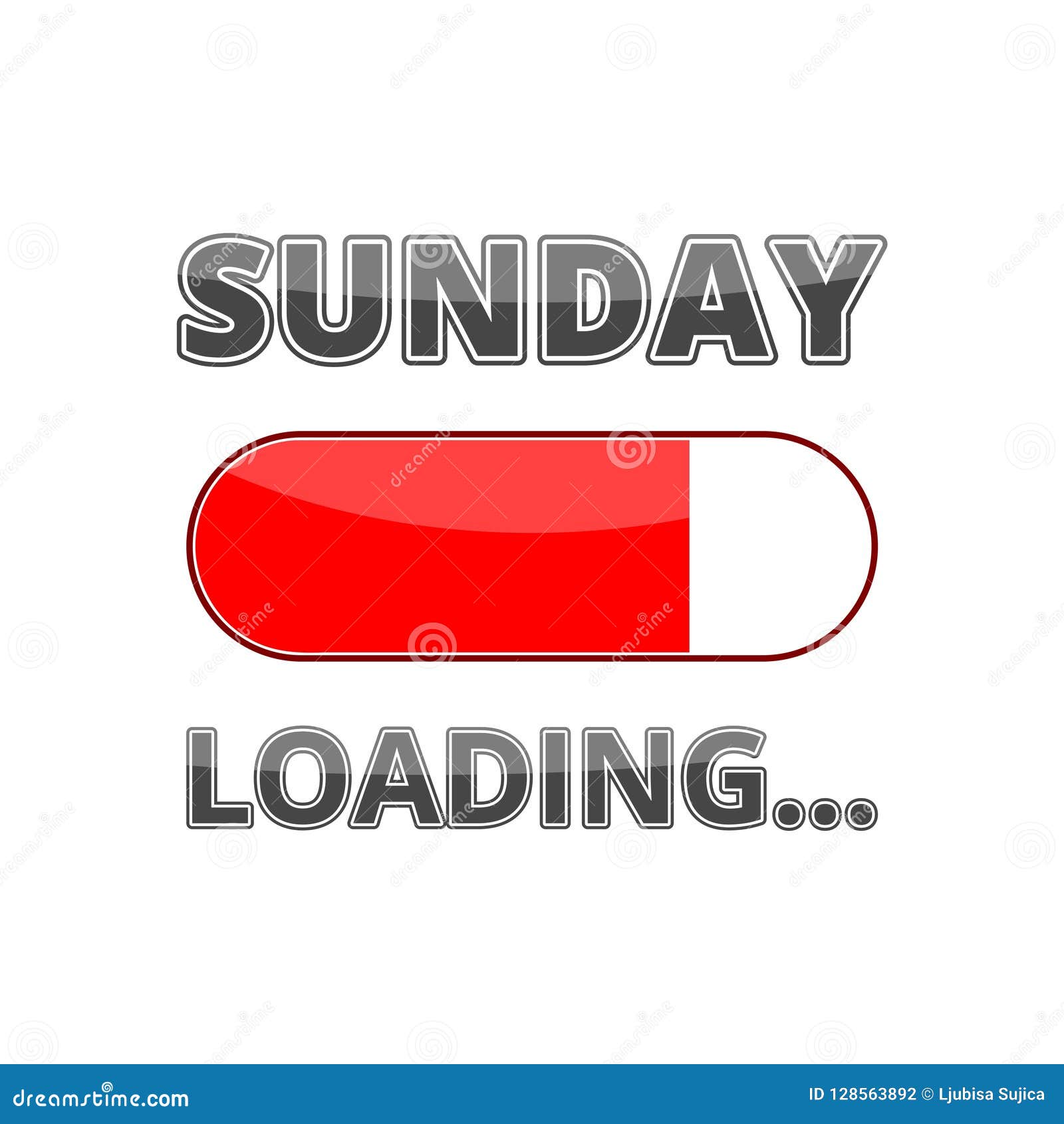 Text Sunday From Leaves As Weekday Symbol For Bullet Journal, Vector ...