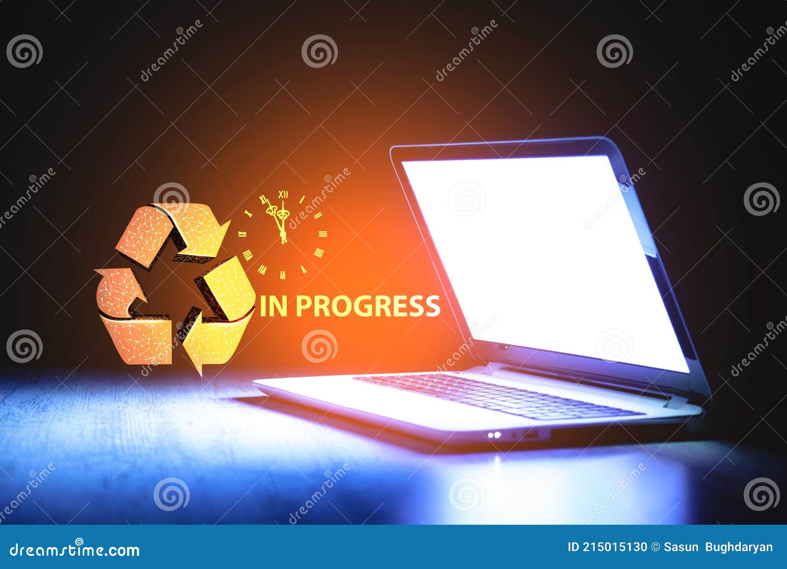 Progress Bar User Interface Design Stock Photo - Image of interface ...