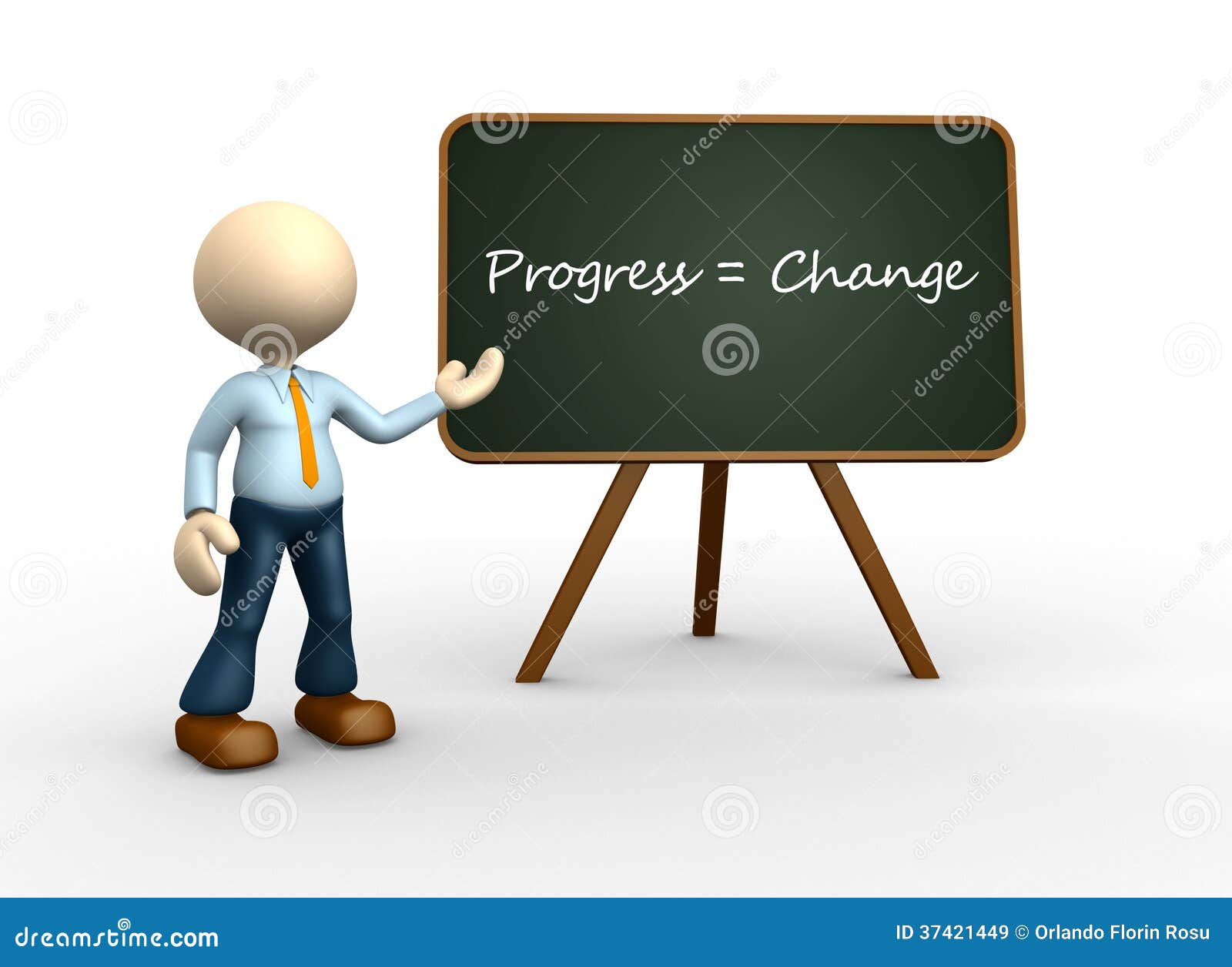 Progress and change stock illustration. Illustration of business - 37421449