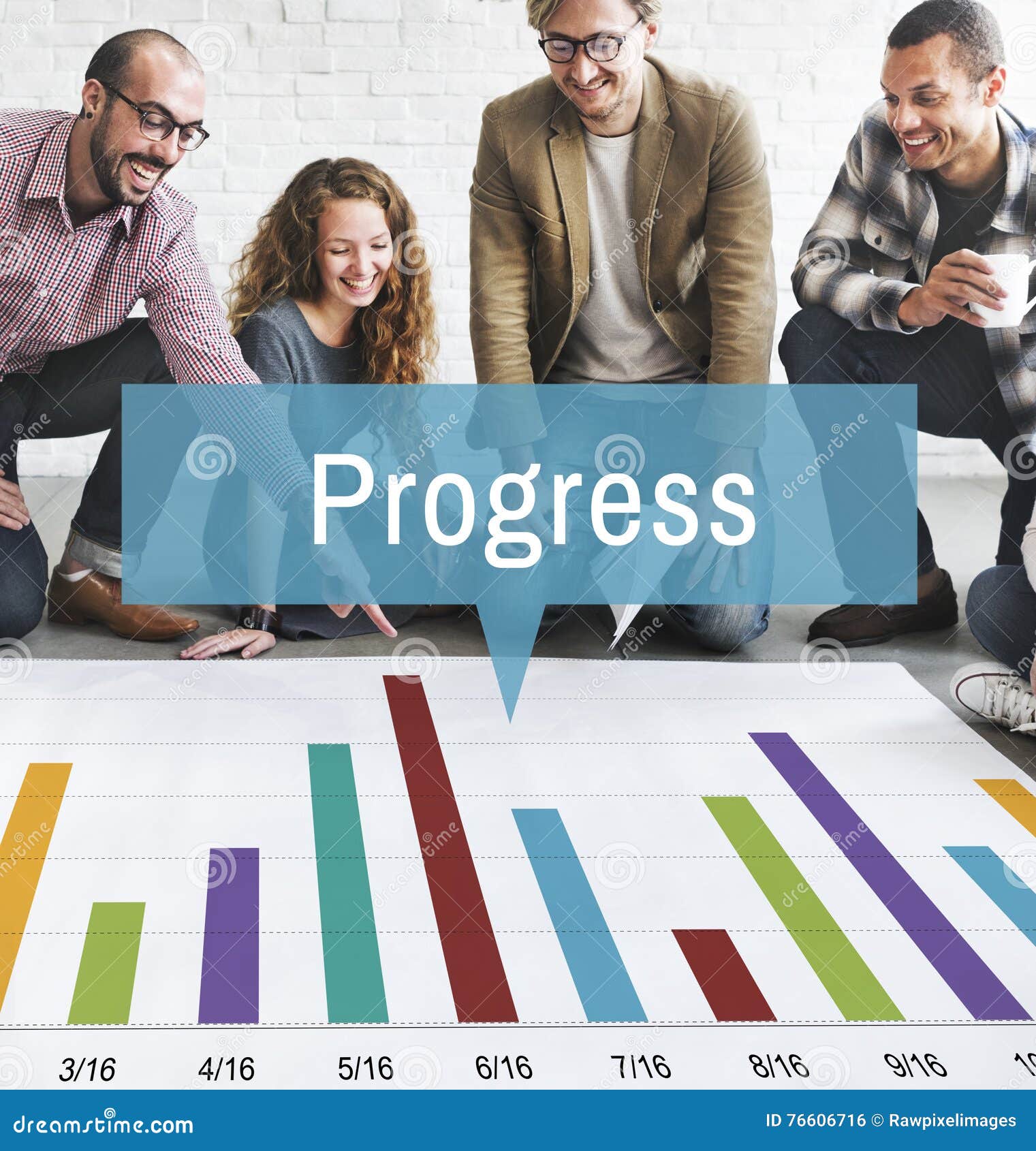 Progress Change Growth Development Improvement Concept Stock Photo ...