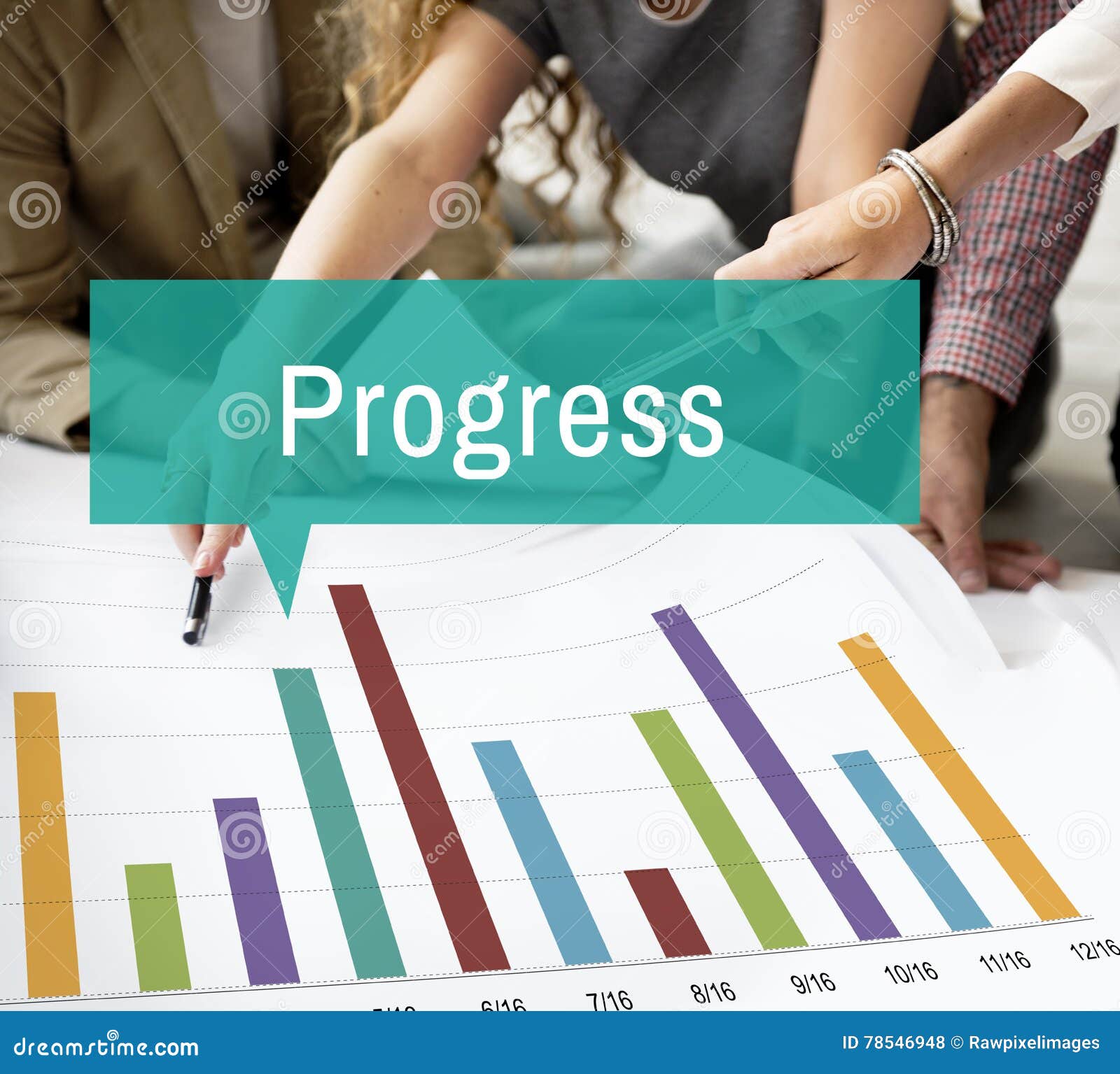 Progress Change Growth Development Improvement Concept Stock Photo ...