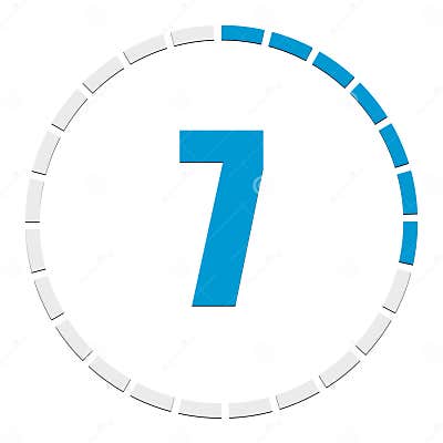 Progress, Completion, Step Indicator. Segmented Circle As Duration ...