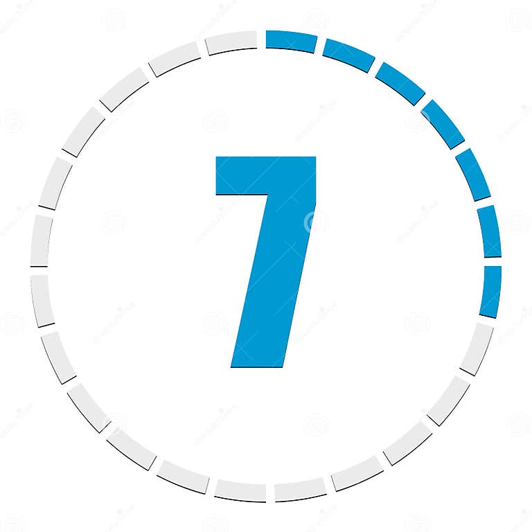 Progress, Completion, Step Indicator. Segmented Circle As Duration ...