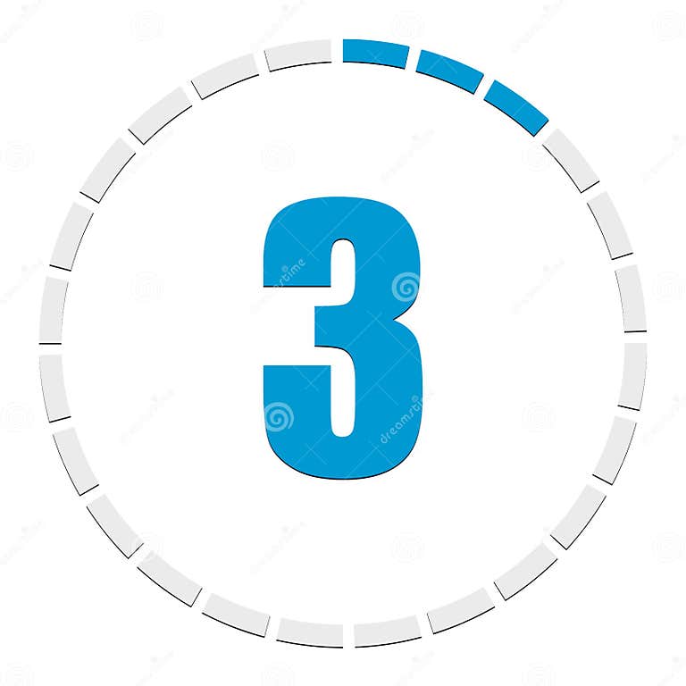 Progress, Completion, Step Indicator. Segmented Circle As Duration ...