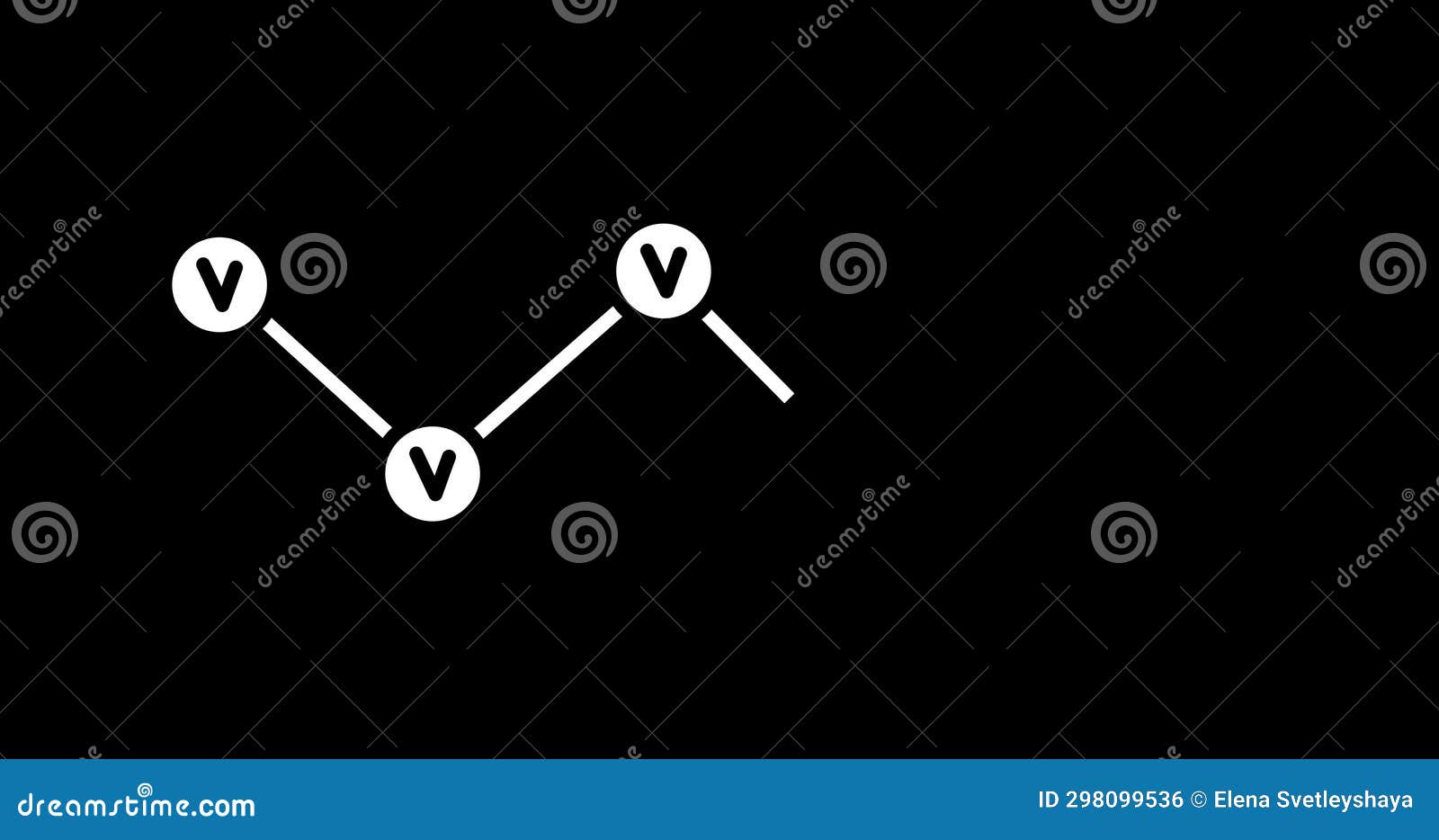 Progress Concept Animation. Points and Check Marks Outline Icon ...