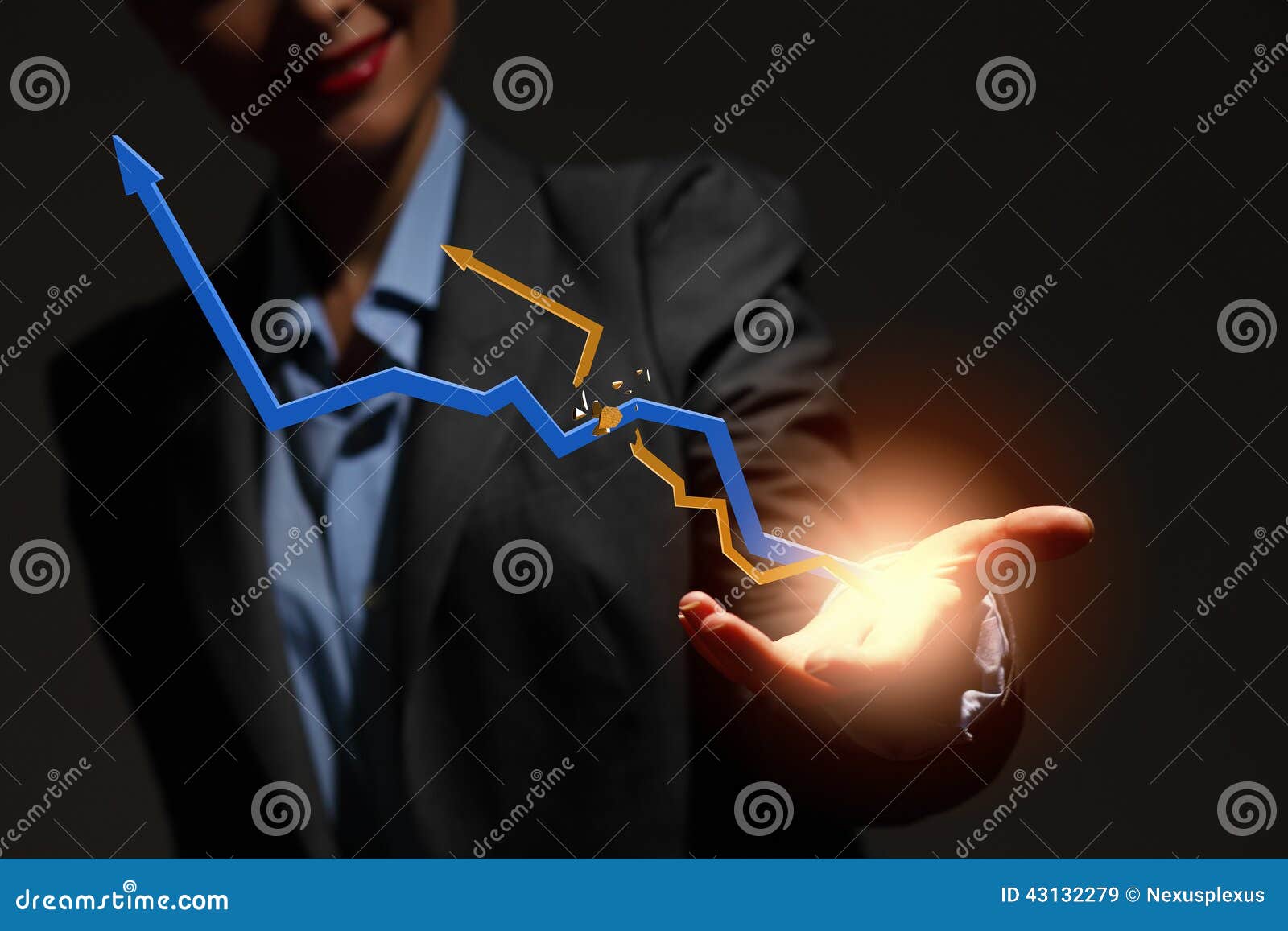 Progress concept stock image. Image of generated, economy - 43132279