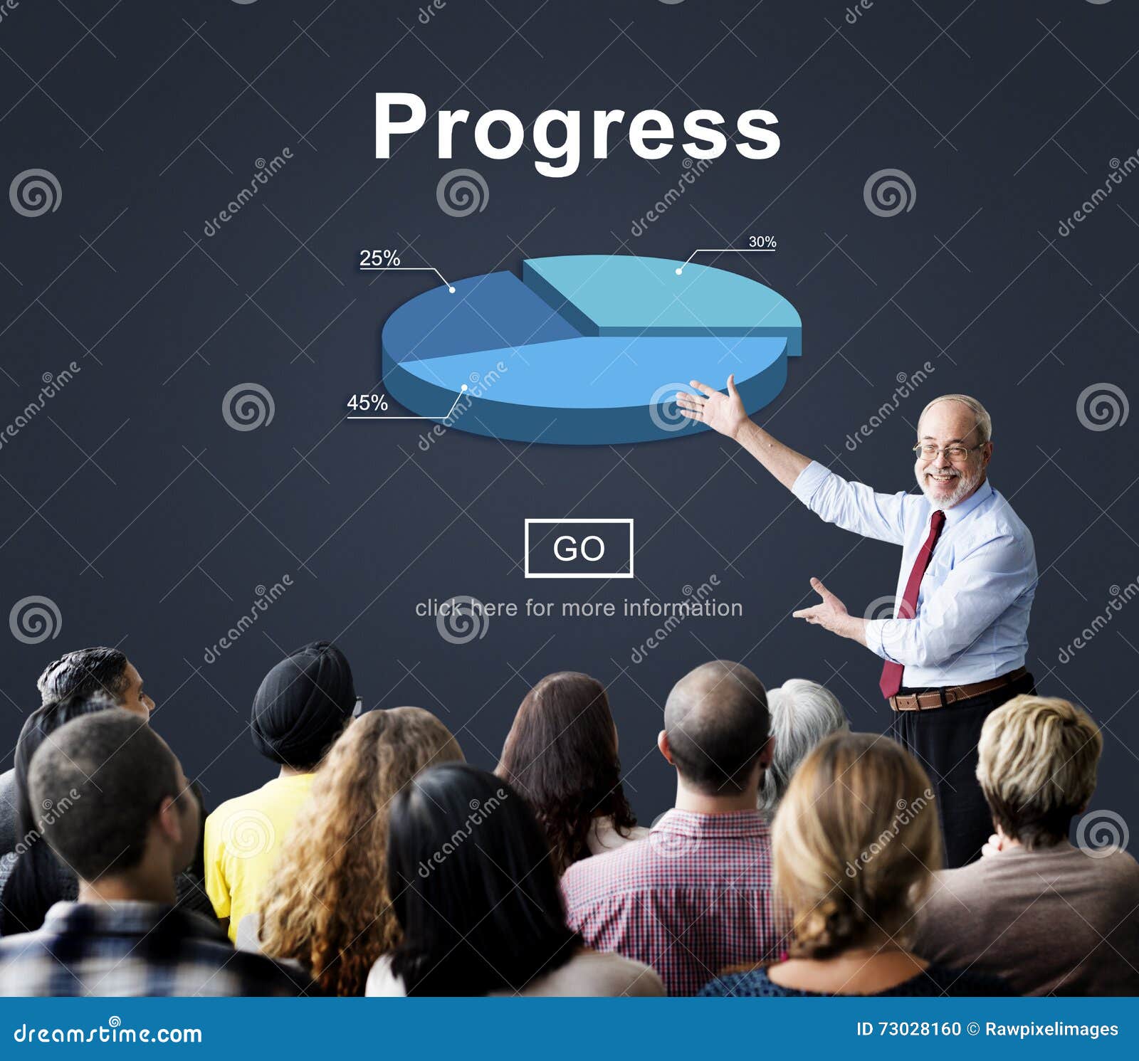Progress Development Improvement Advancement Concept Stock Photo ...