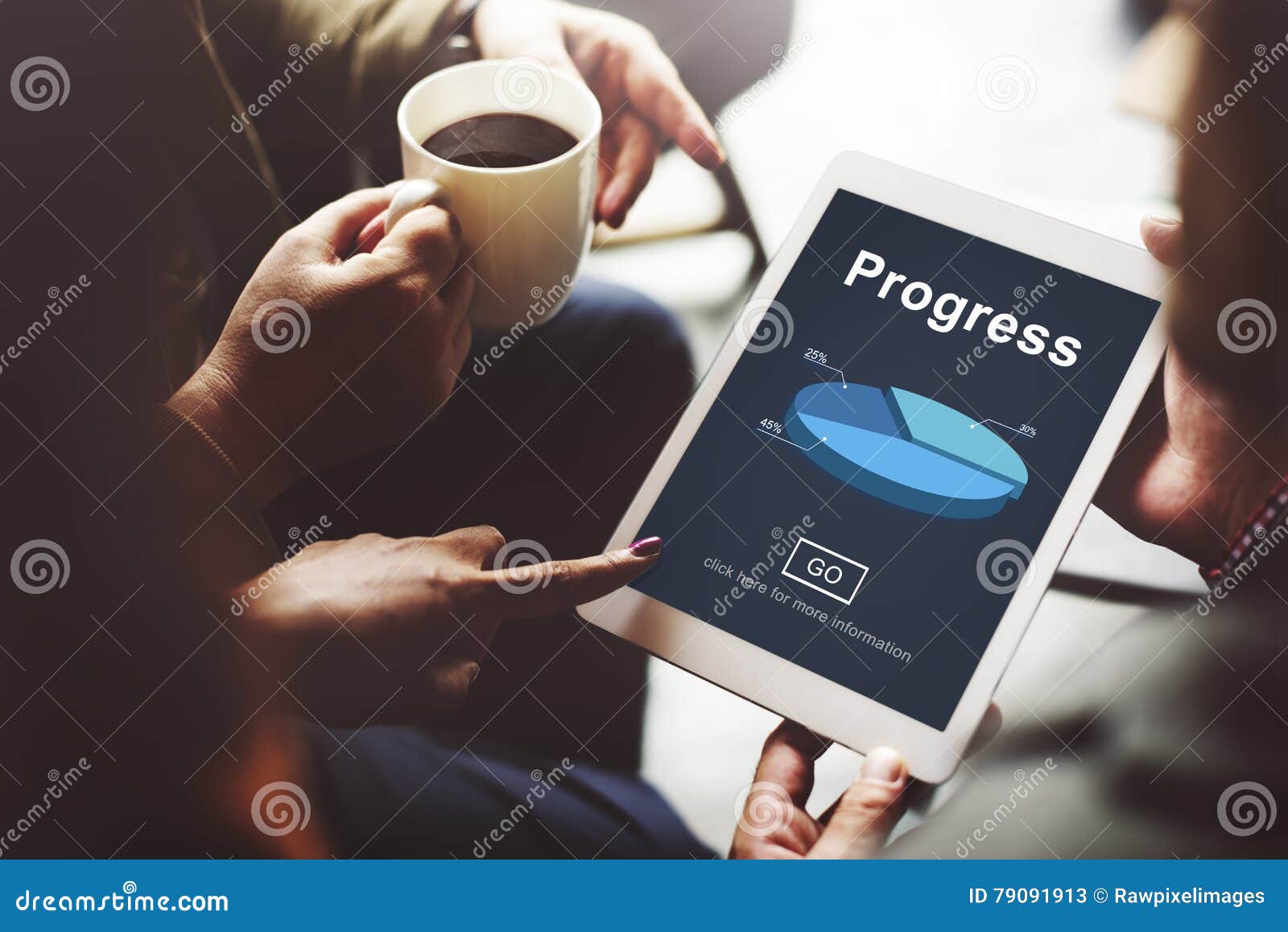 Progress Development Improvement Advancement Concept Stock Image ...
