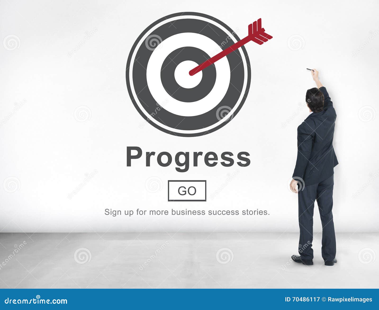 Progress Development Imrpovement Advancement Concept Stock Image ...