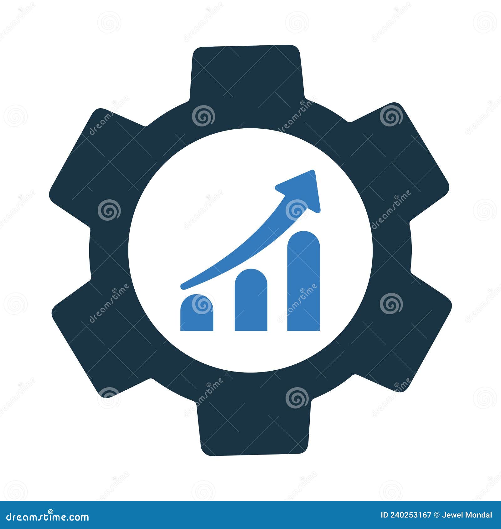 Progress Improvement Momentum Word On Columns Royalty-Free Stock Image ...