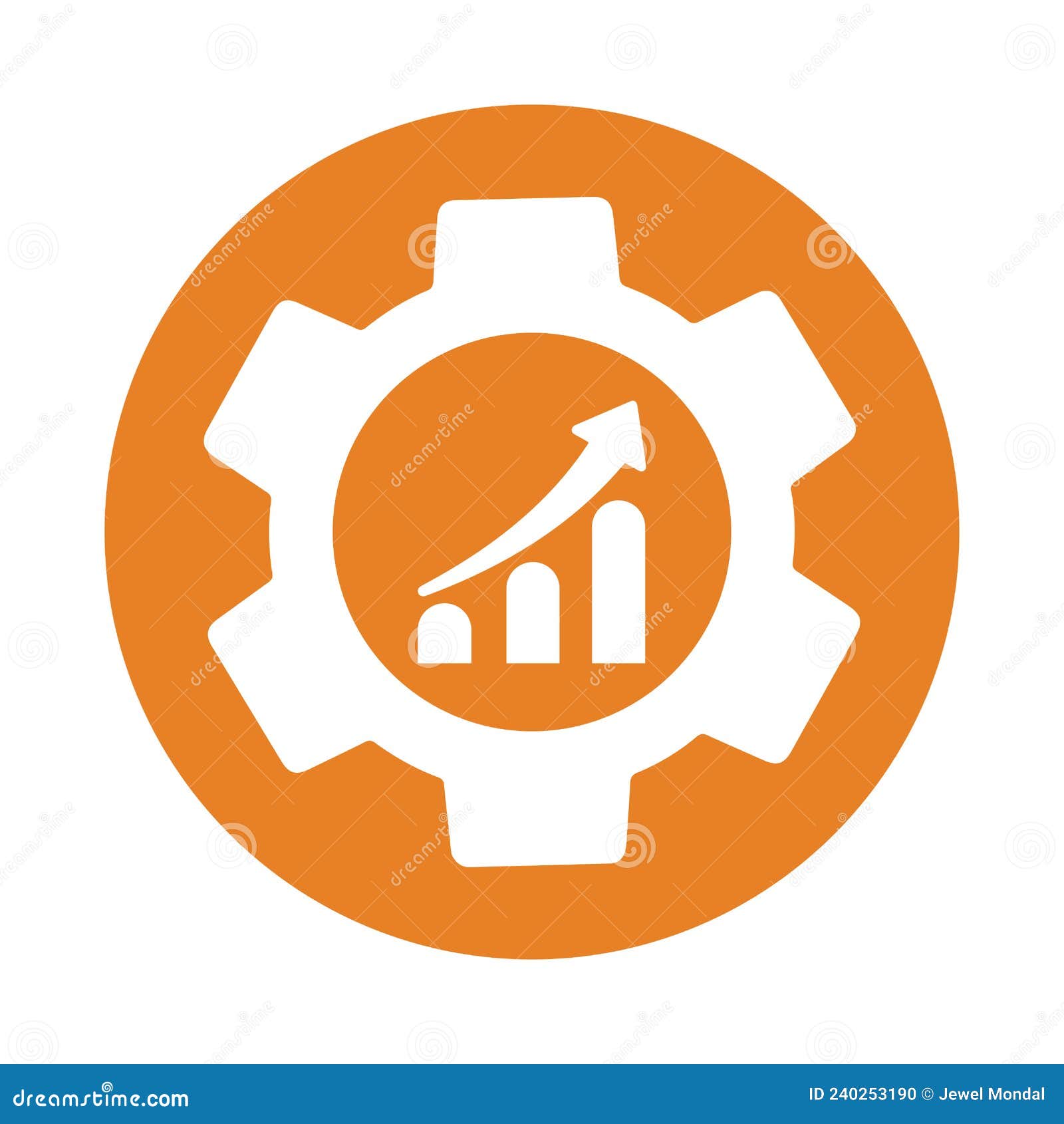 Progress Improvement Momentum Word On Columns Royalty-Free Stock Image ...