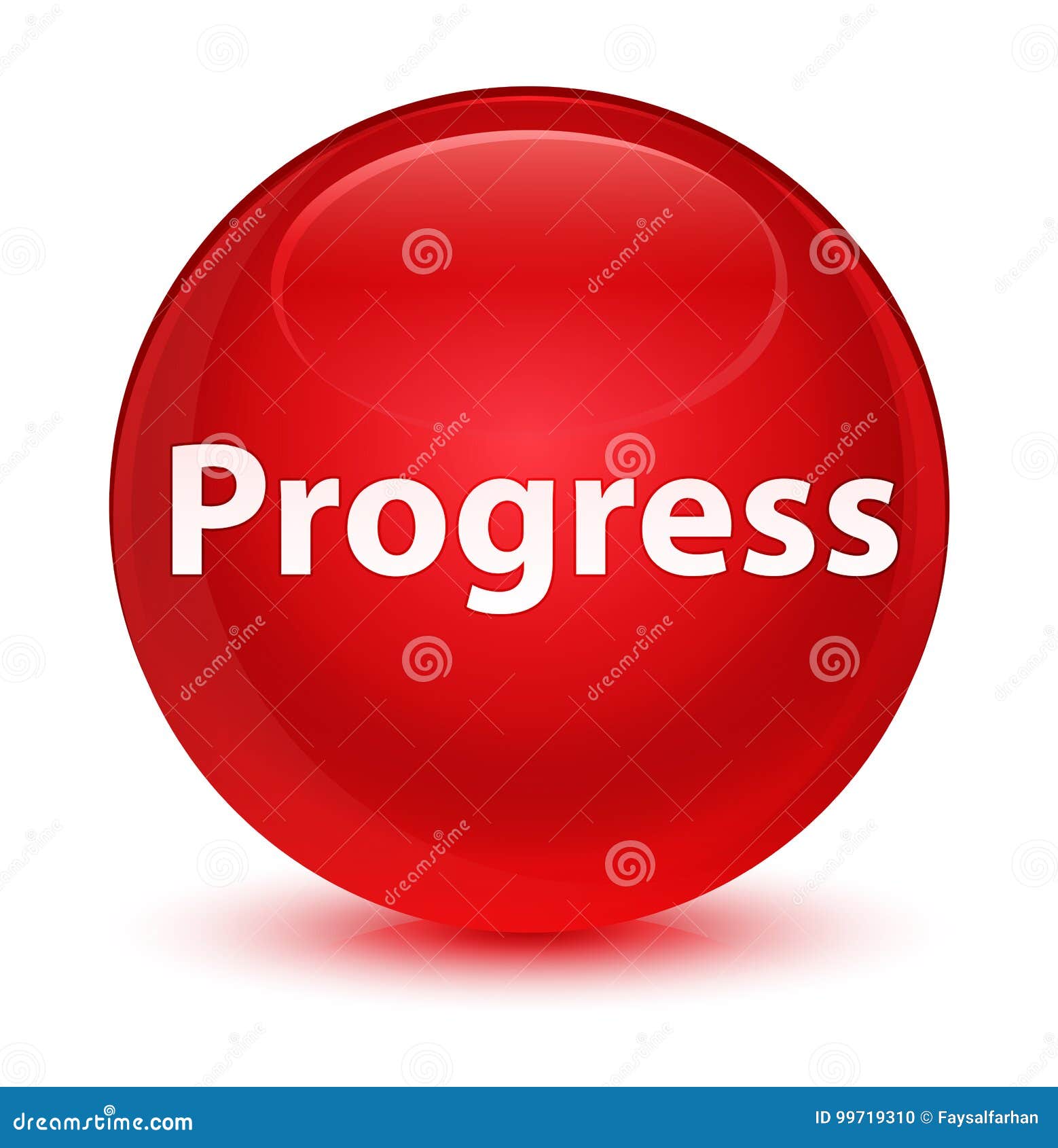 Progress Glassy Red Round Button Stock Illustrations – 6 Progress ...