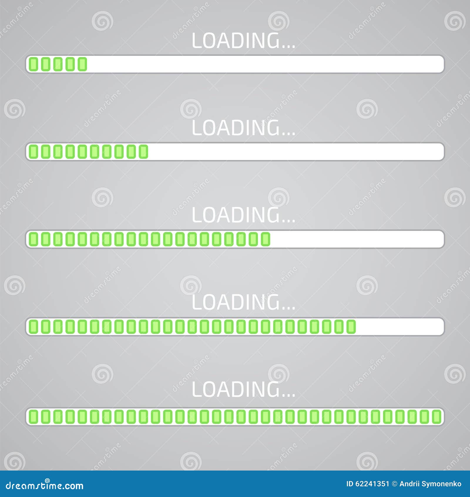 Progress Loading Bar. Flat Style Vector Stock Vector - Illustration of ... Progress Loading Bar. Flat Style Vector Stock Vector - Illustration of ...