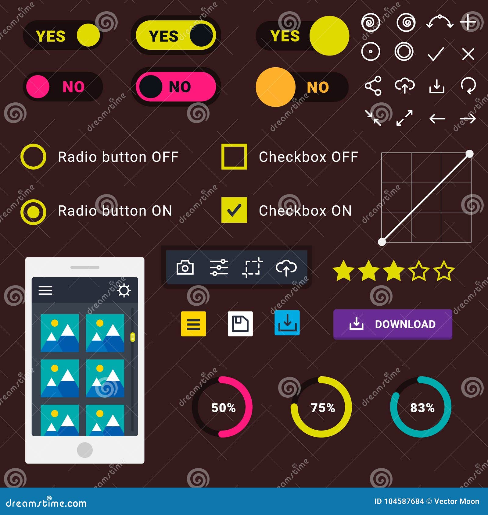 Progress Loading Bar Indicators Download Progress Ui-ux Web Interface ... Progress Loading Bar Indicators Download Progress Ui-ux Web Interface ...