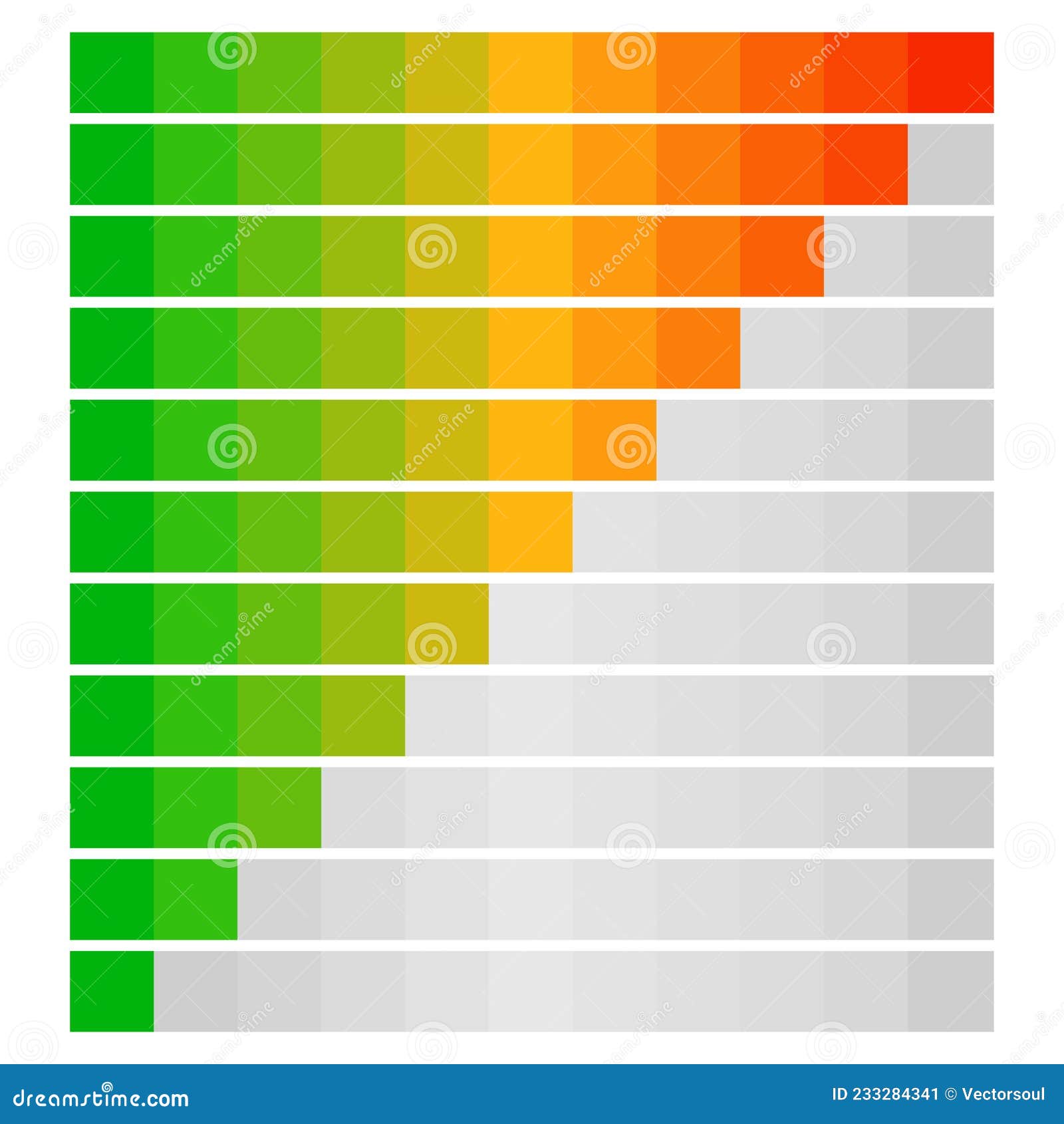 Progress, Loading Bars. Steps, Phases, Downloading Loader Bars Stock ...